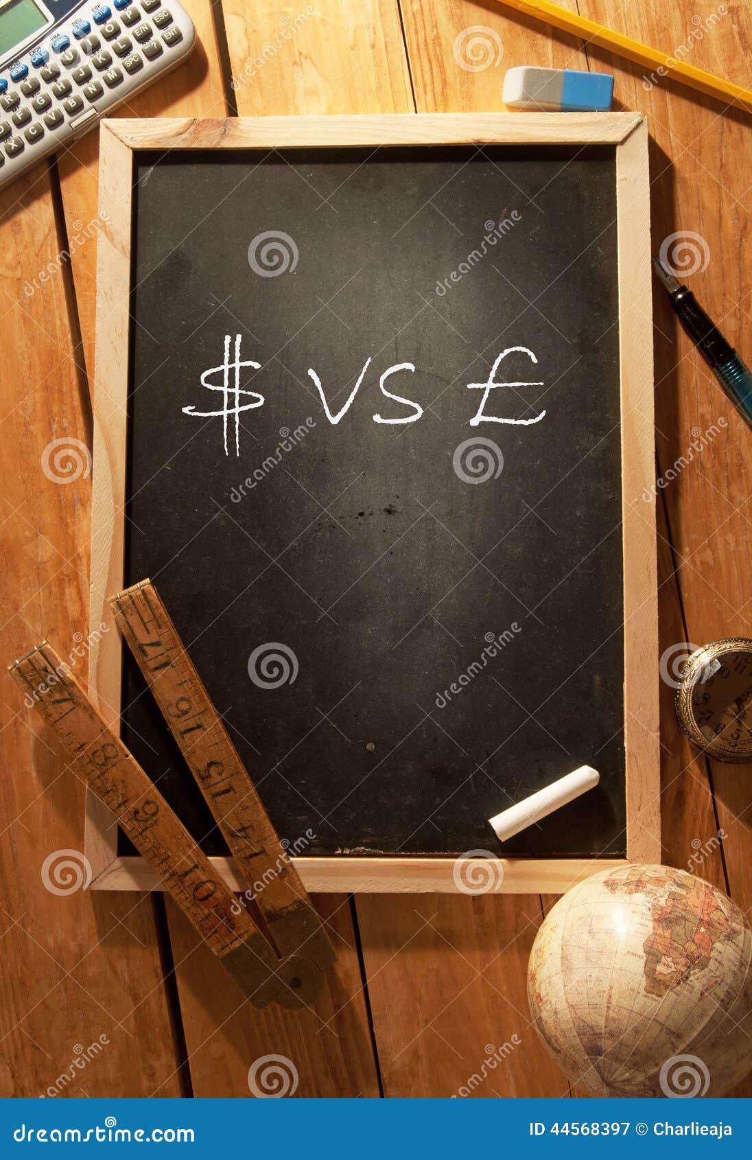 Us Dollar, British Pound, Japanesse Yen, Euro Symbols Blueprint Stock ...