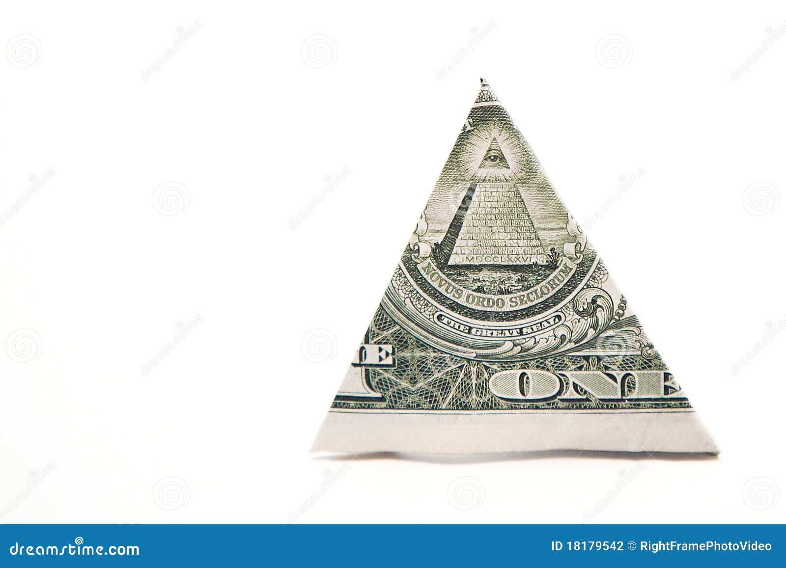 Dollar Pyramid Royalty-Free Stock Photography | CartoonDealer.com #7255637