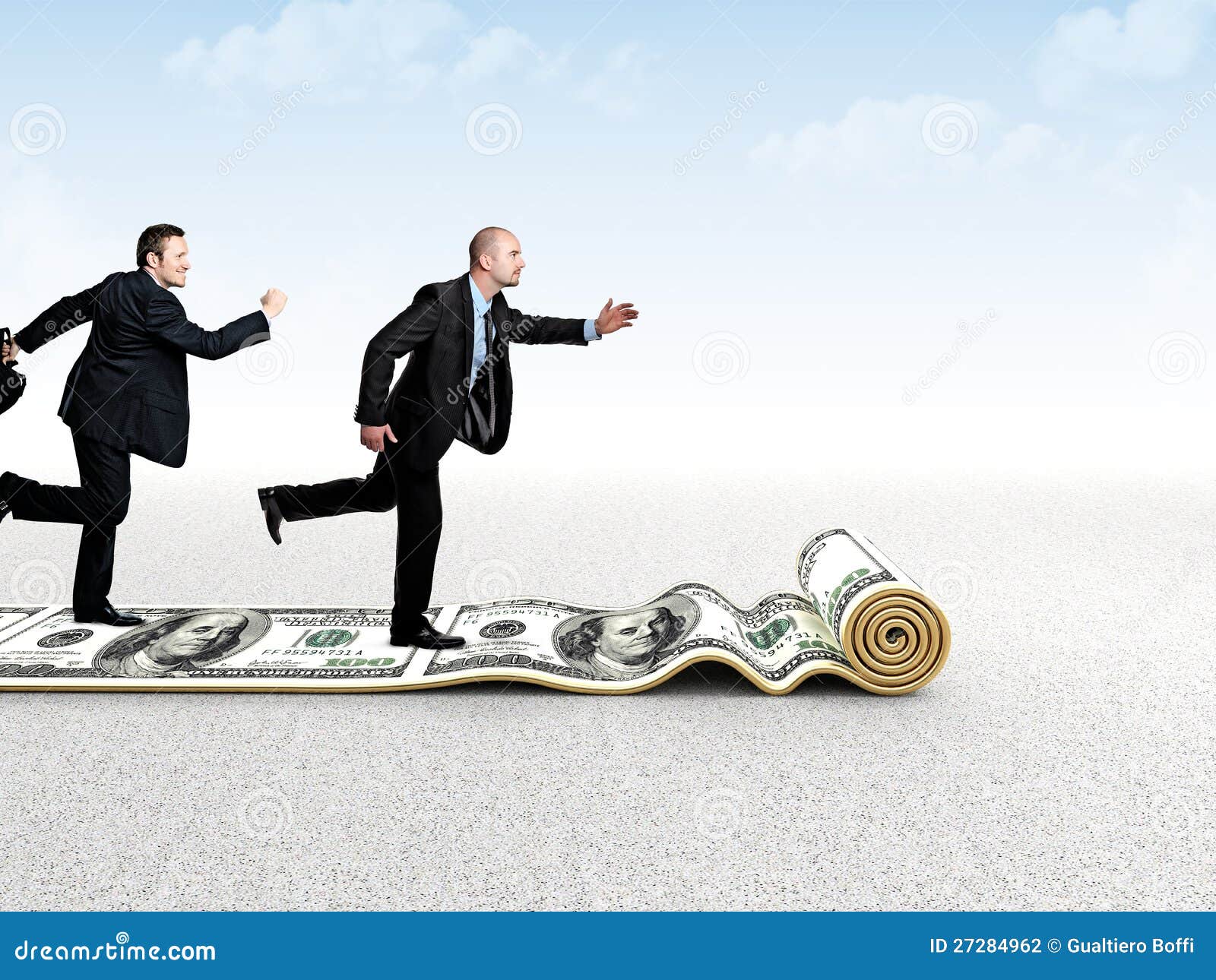 Dollar race stock photo. Image of rich, abstract, outdoor - 27284962