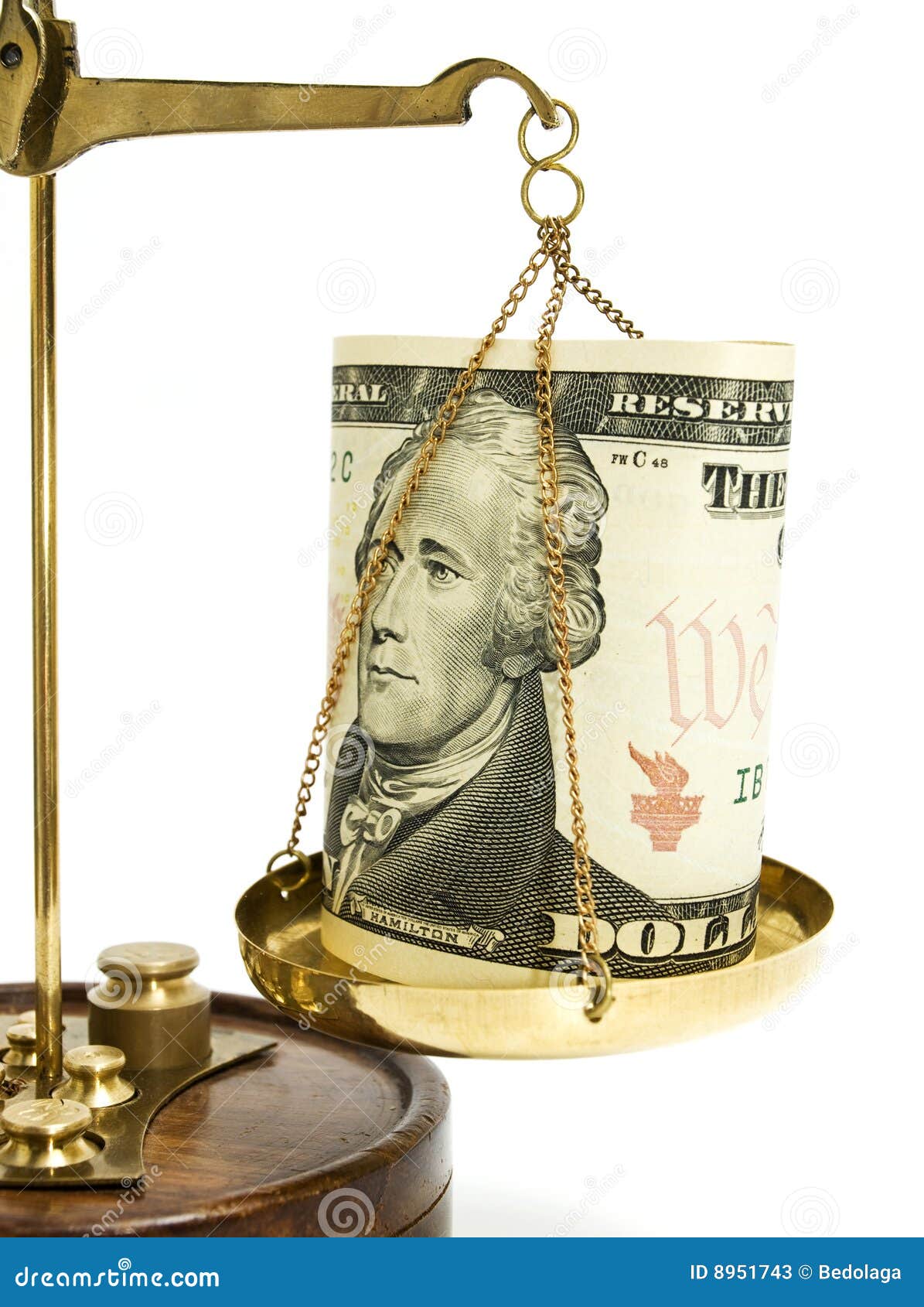 Dollar scale stock image. Image of bill, business, dollar - 8951743