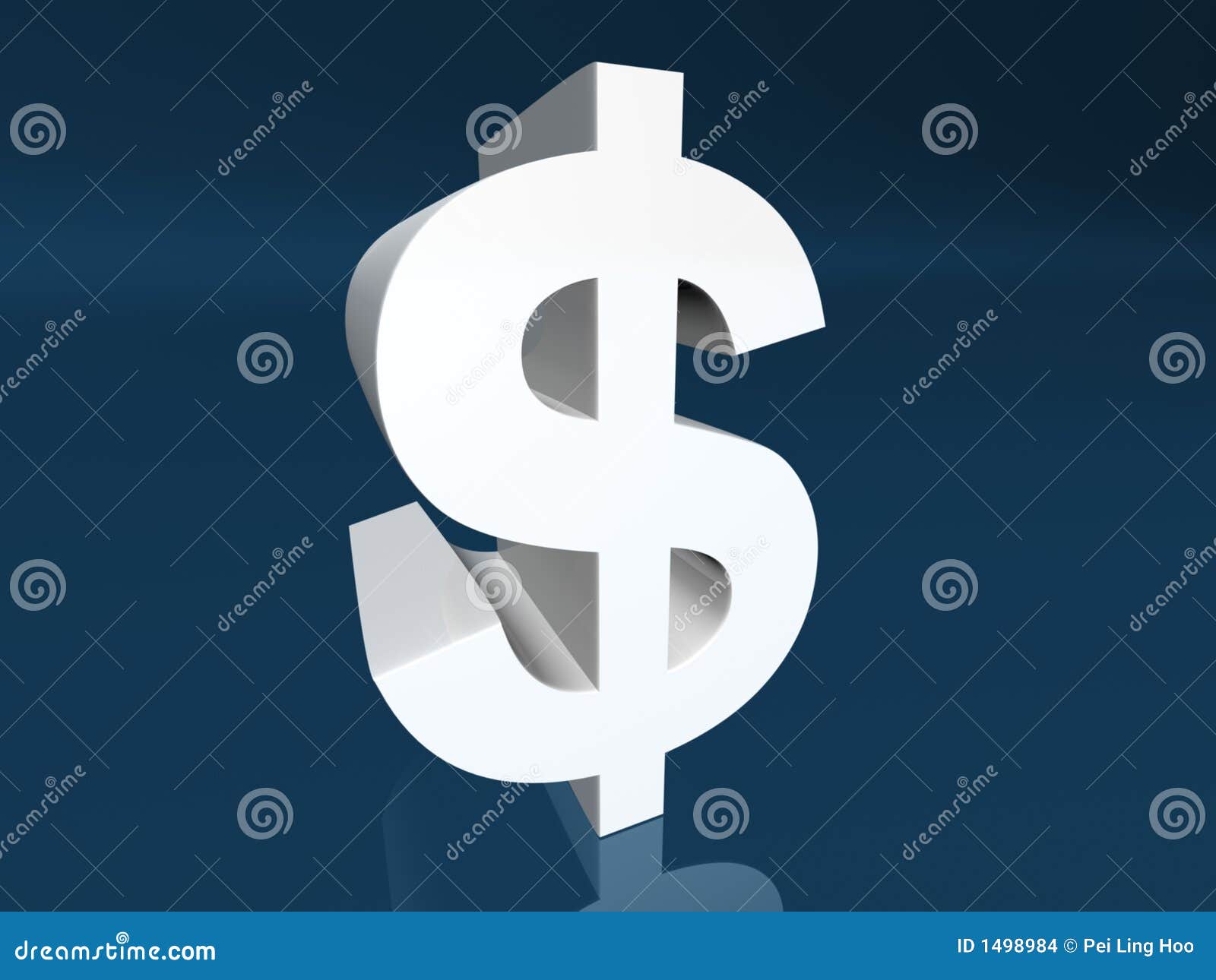Dollar Sign stock illustration. Illustration of cash, banking - 1498984