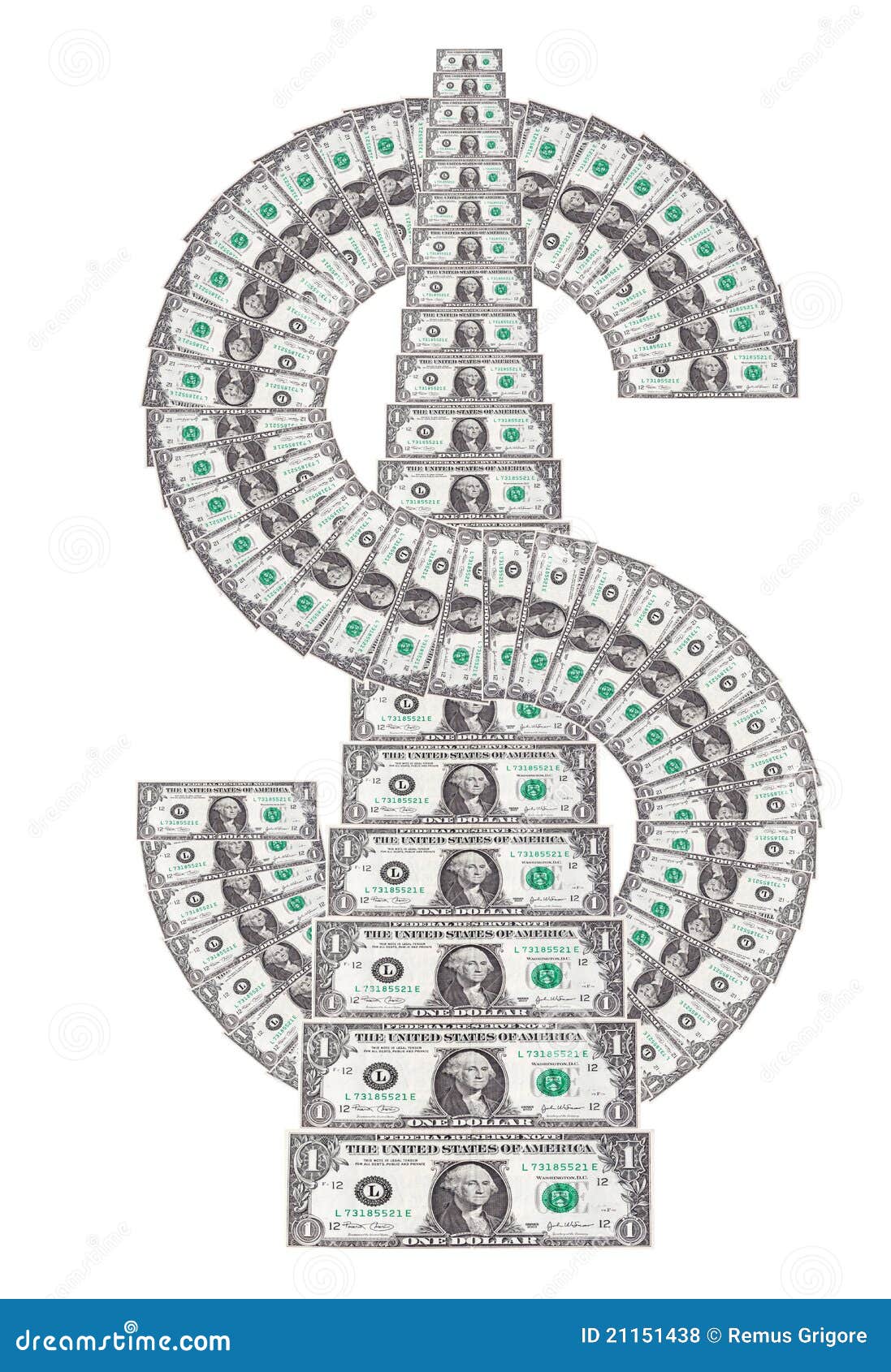 Dollar Sign - Childrens Alphabet Block. Stock Image | CartoonDealer.com ...