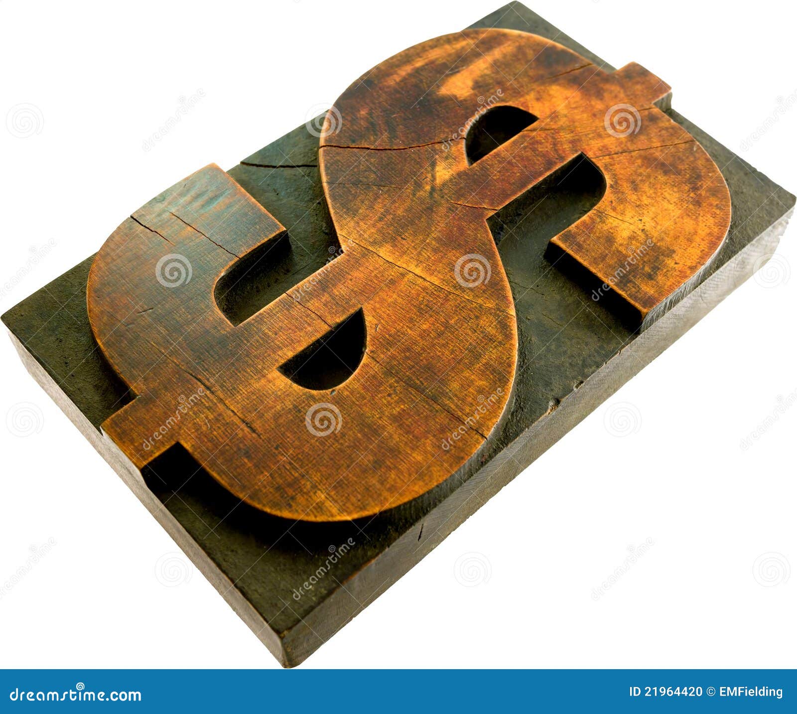 Dollar Sign stock photo. Image of worn, money, vintage - 21964420