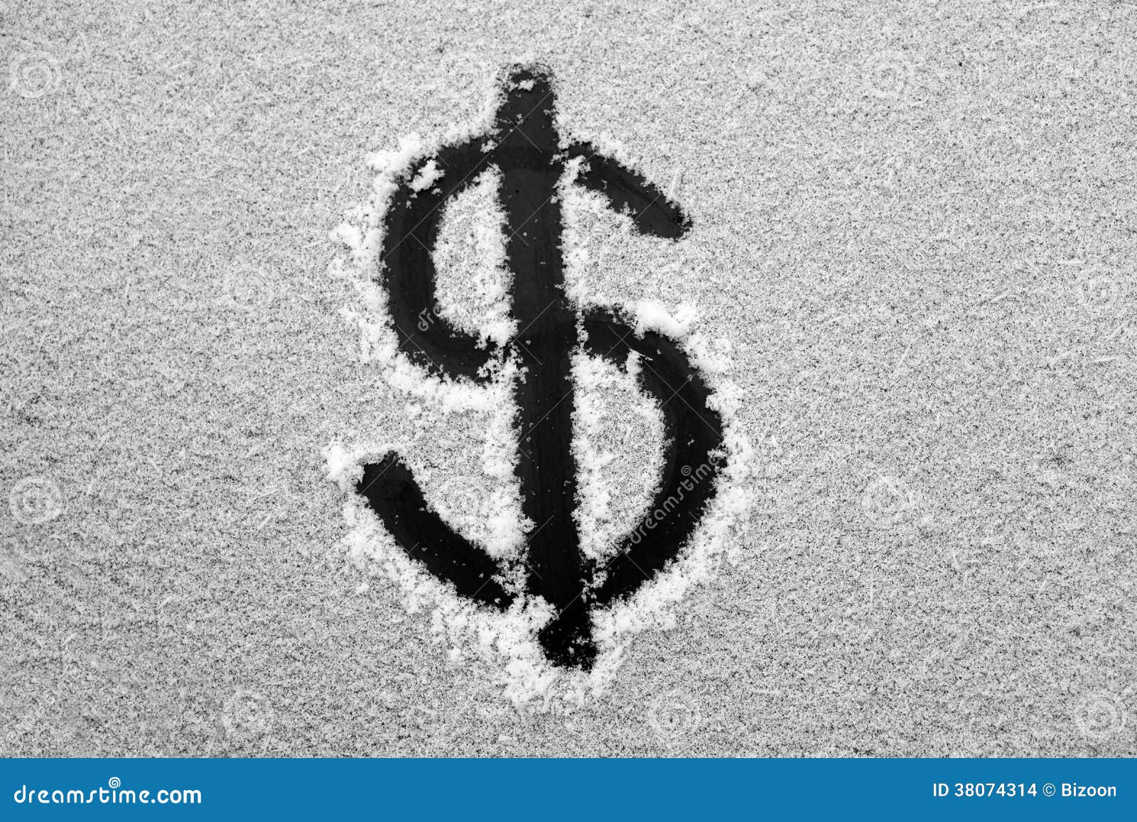 Dollar sign stock illustration. Illustration of drawing - 38074314