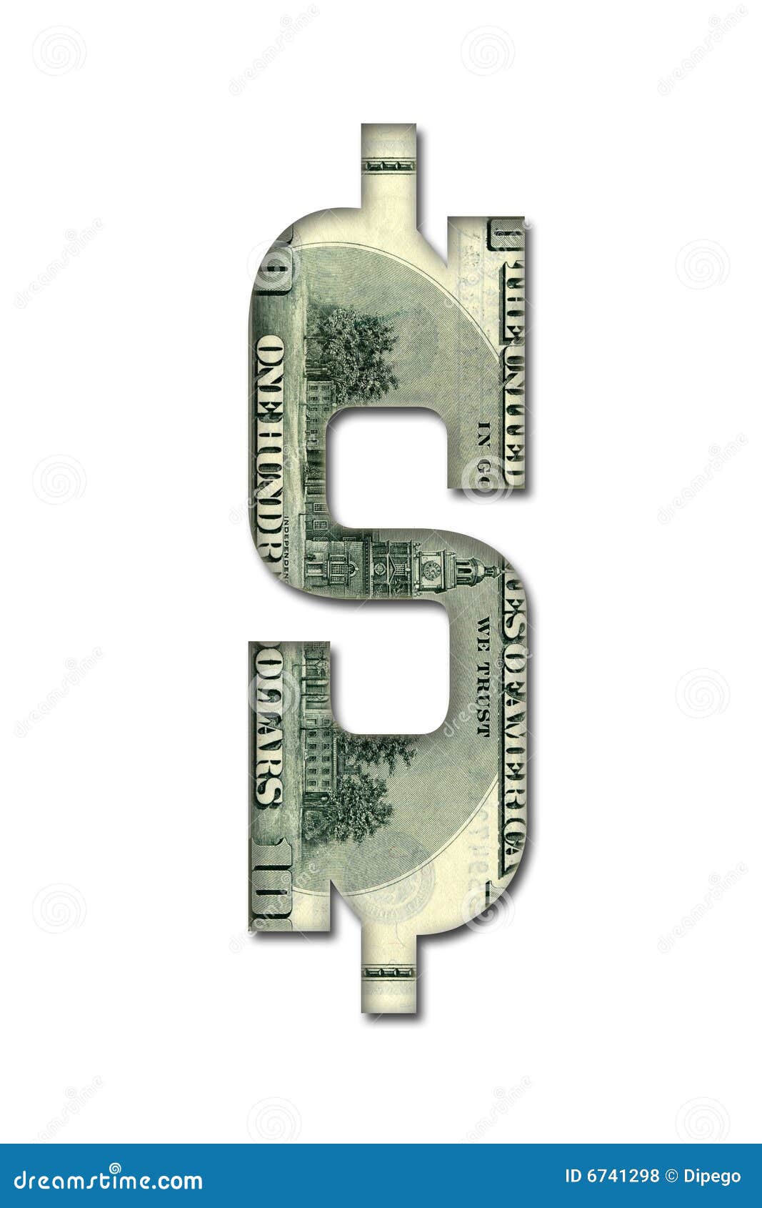 Dollar sign stock illustration. Illustration of financial - 6741298