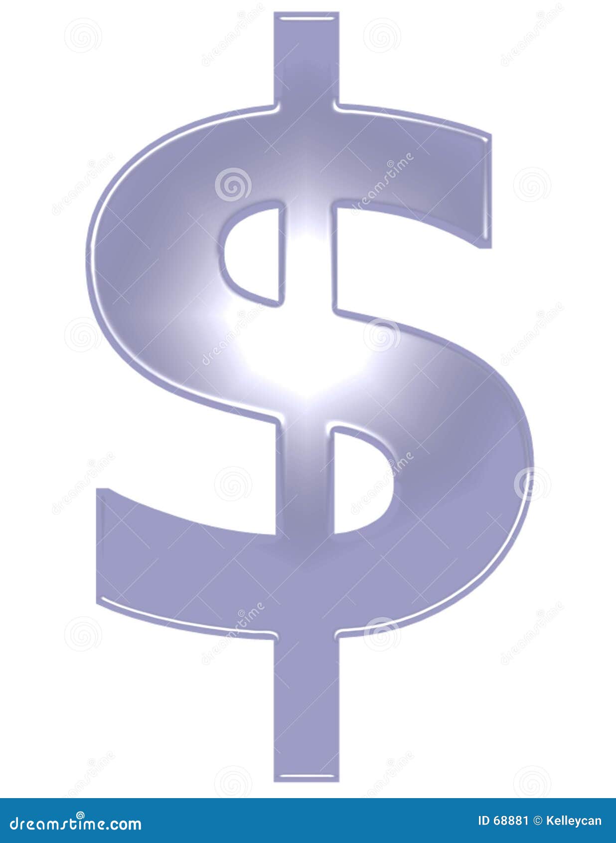 Dollar Sign stock illustration. Illustration of cash, financial - 68881