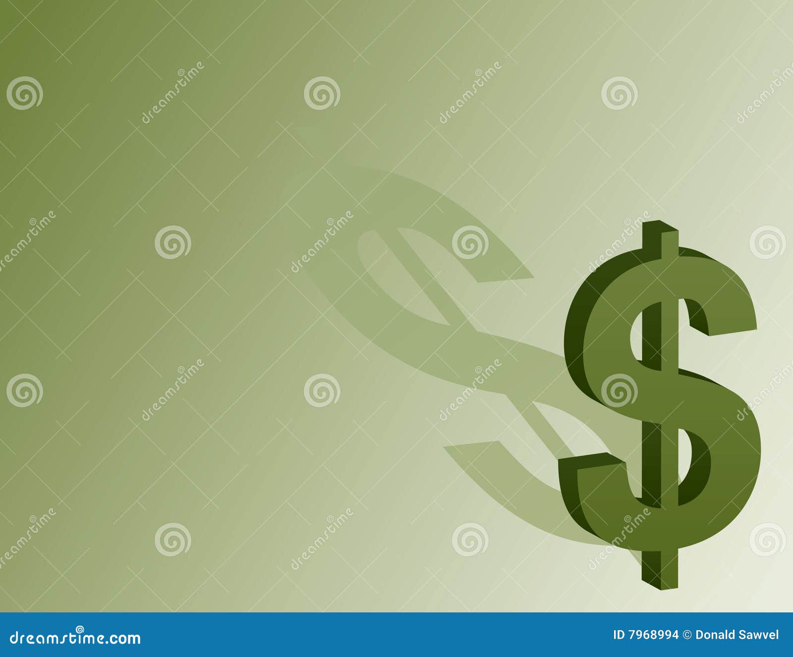 Dollar Sign Background stock vector. Illustration of backdrop - 7968994