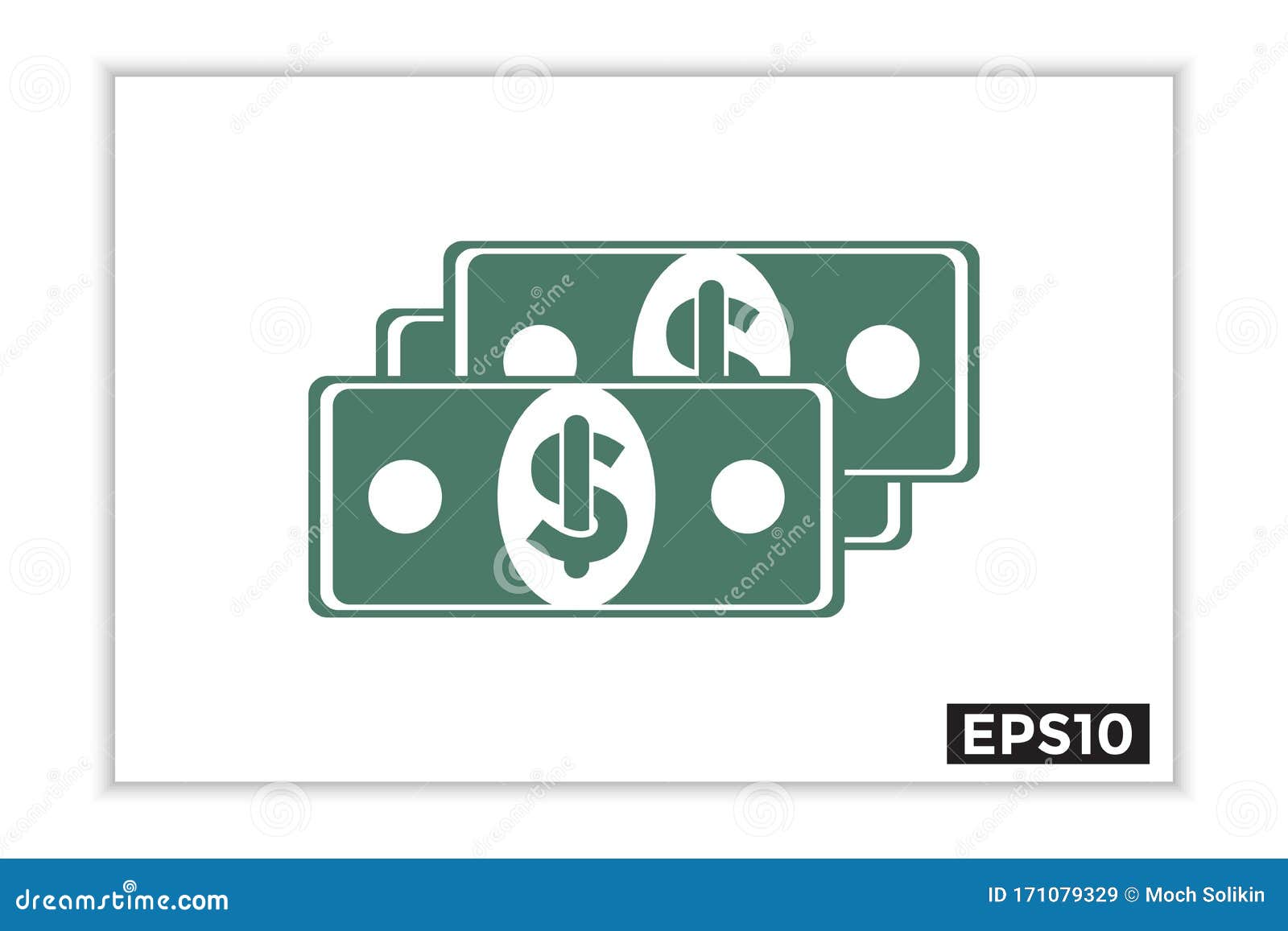 Dollar Sign, Dollar Cash Icon, Payment Instrument Stock Vector ...