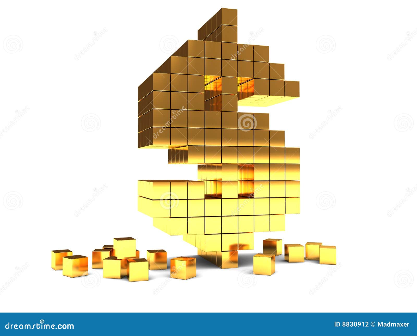 Dollar sign construction stock illustration. Illustration of start ...