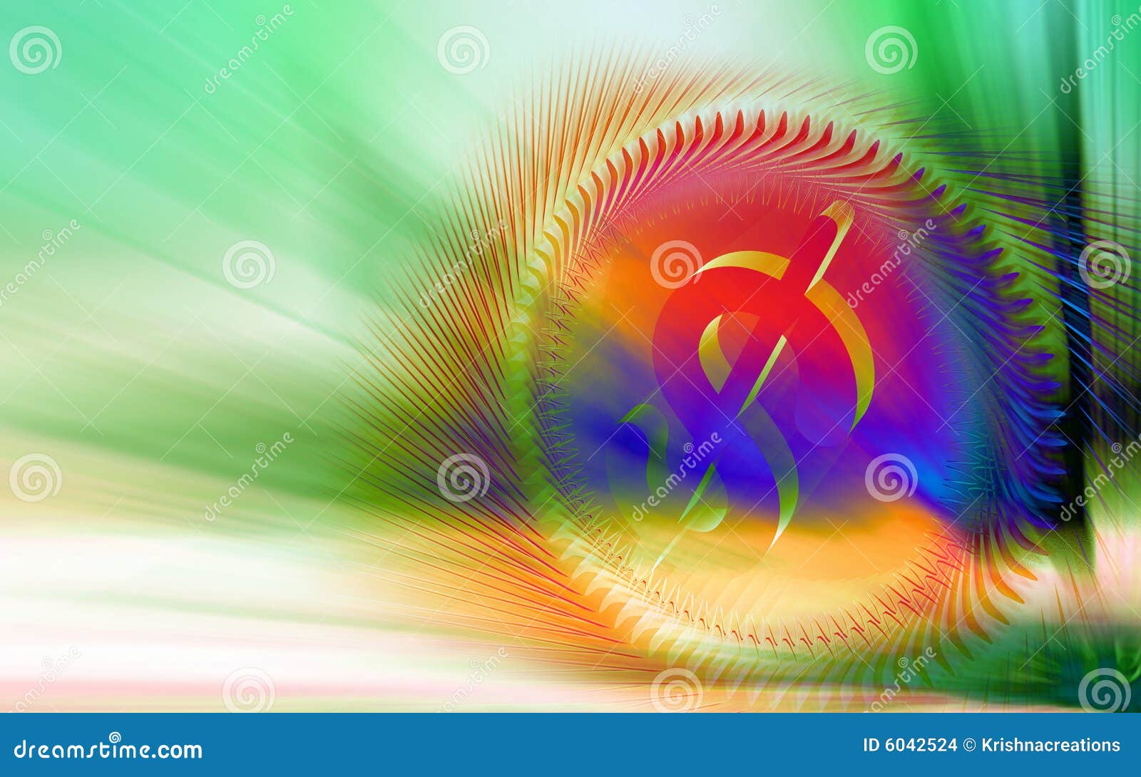 Dollar sign inside a wheel stock illustration. Illustration of blue ...