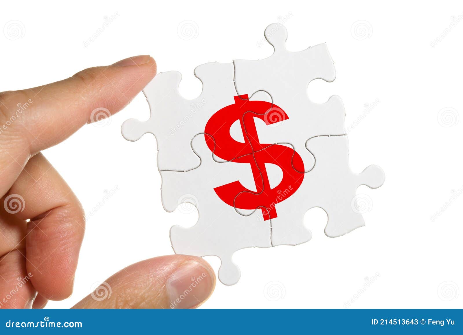 Dollar sign concept stock image. Image of finance, isolated - 214513643