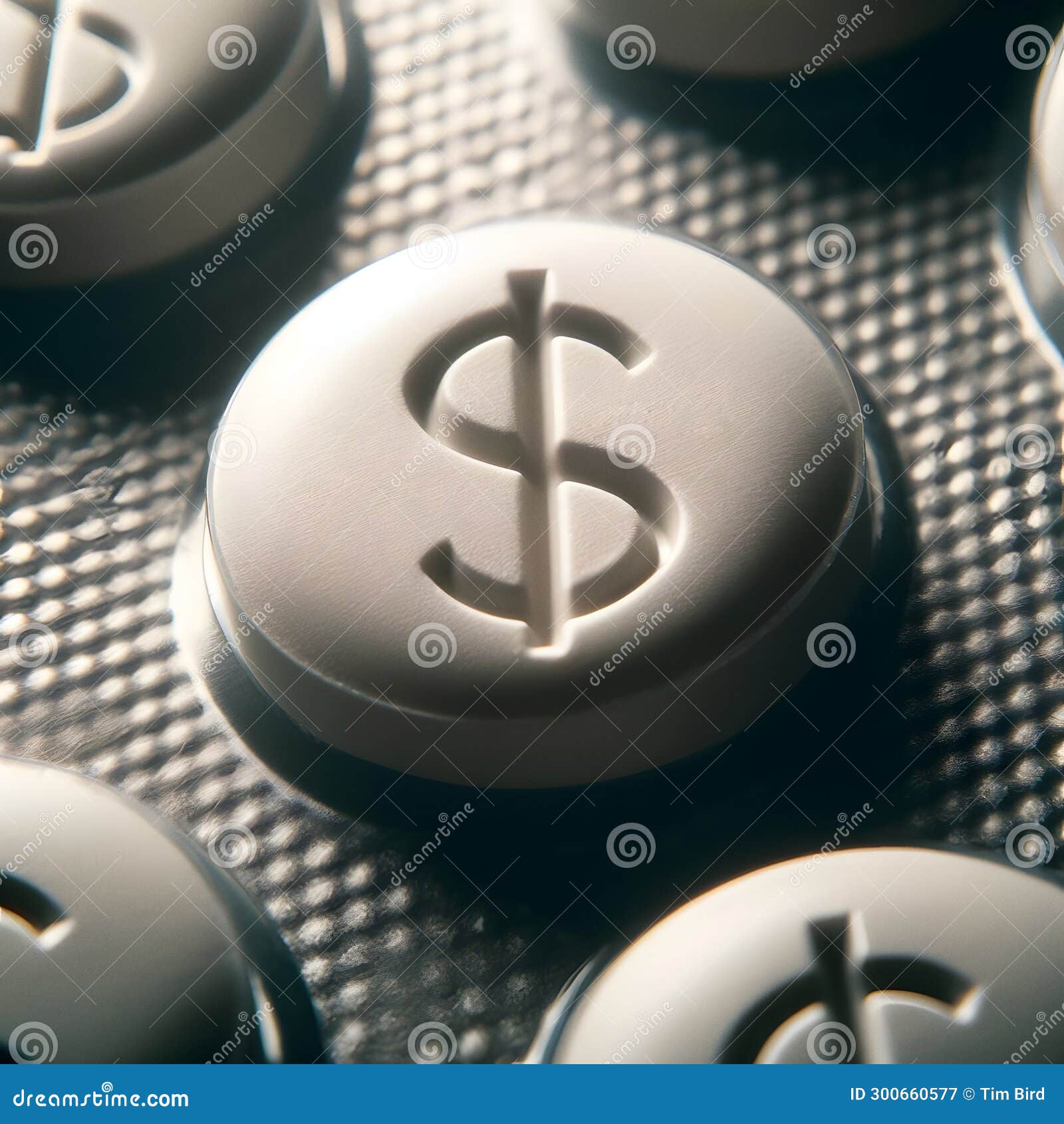 Dollar Sign Stamped Onto Tablet Stock Image - Image of dollar, price ...