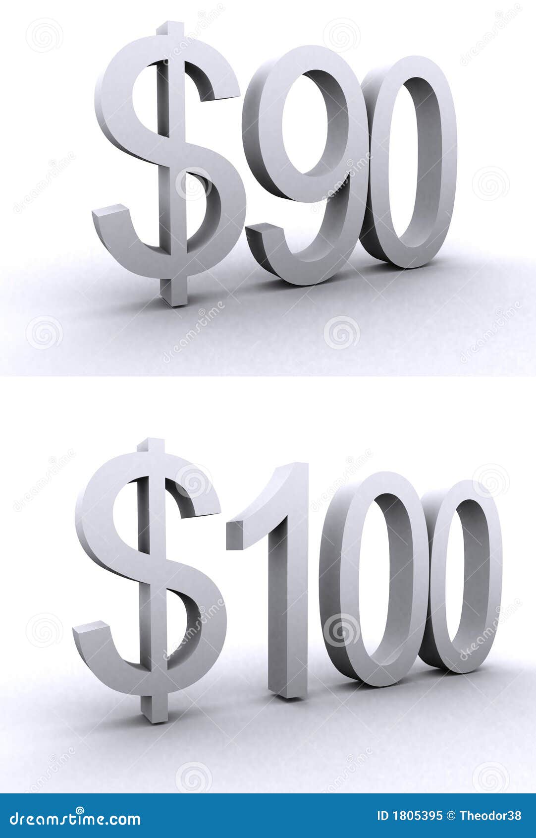 Dollar signs stock illustration. Illustration of dollar - 1805395