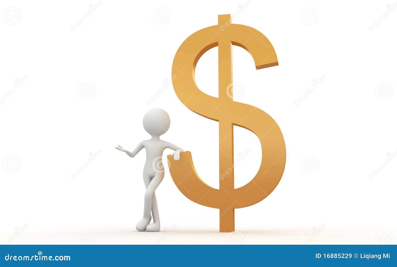 Dollar signs and people stock illustration. Illustration of dollar ...