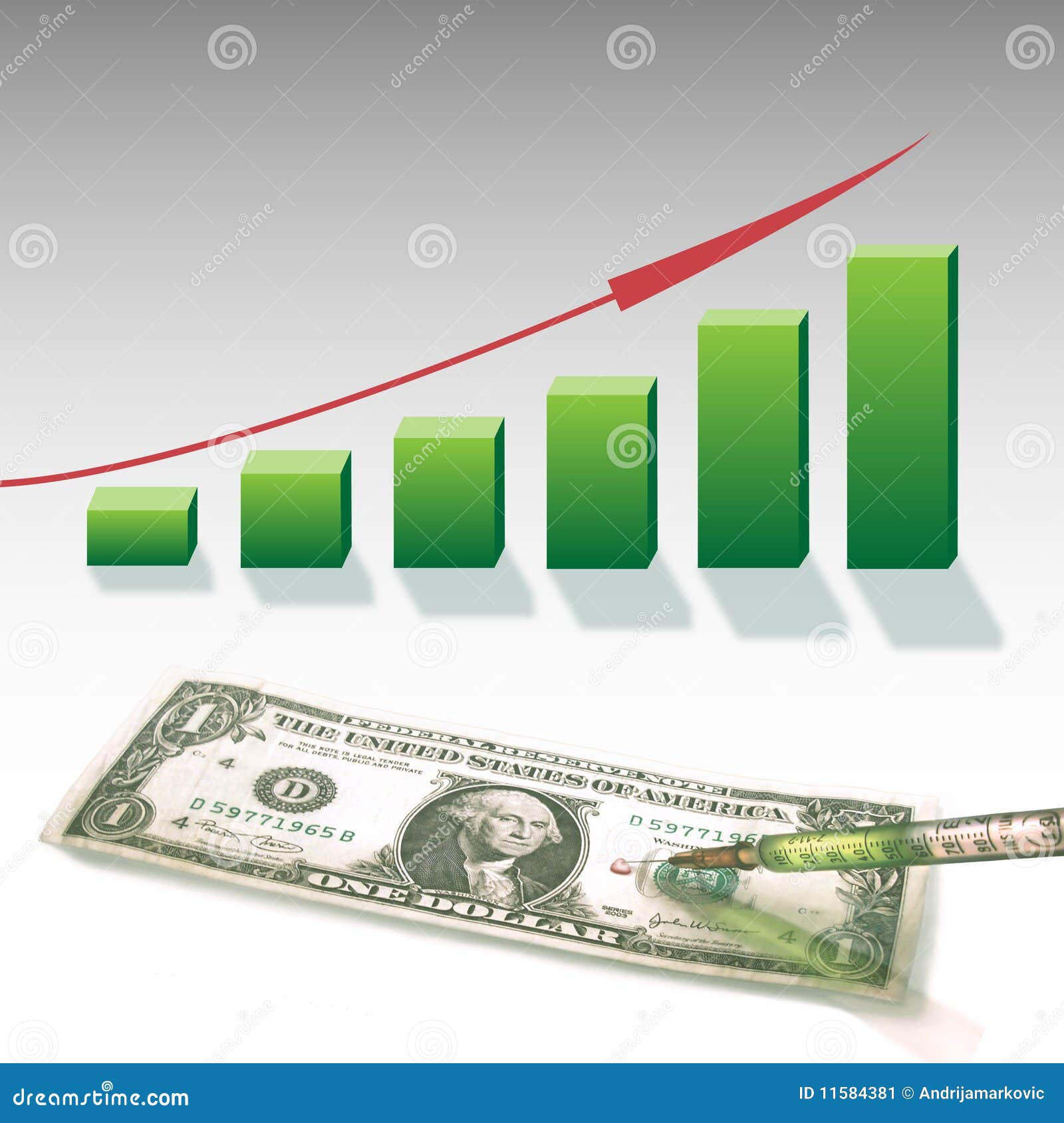 Dollar-statistics graphic stock vector. Illustration of graph - 11584381