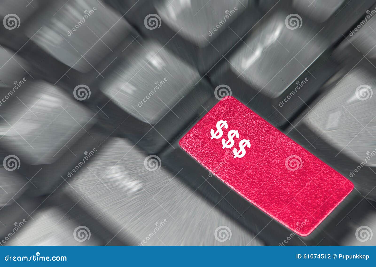 Dollar symbol keyboard stock photo. Image of computer - 61074512