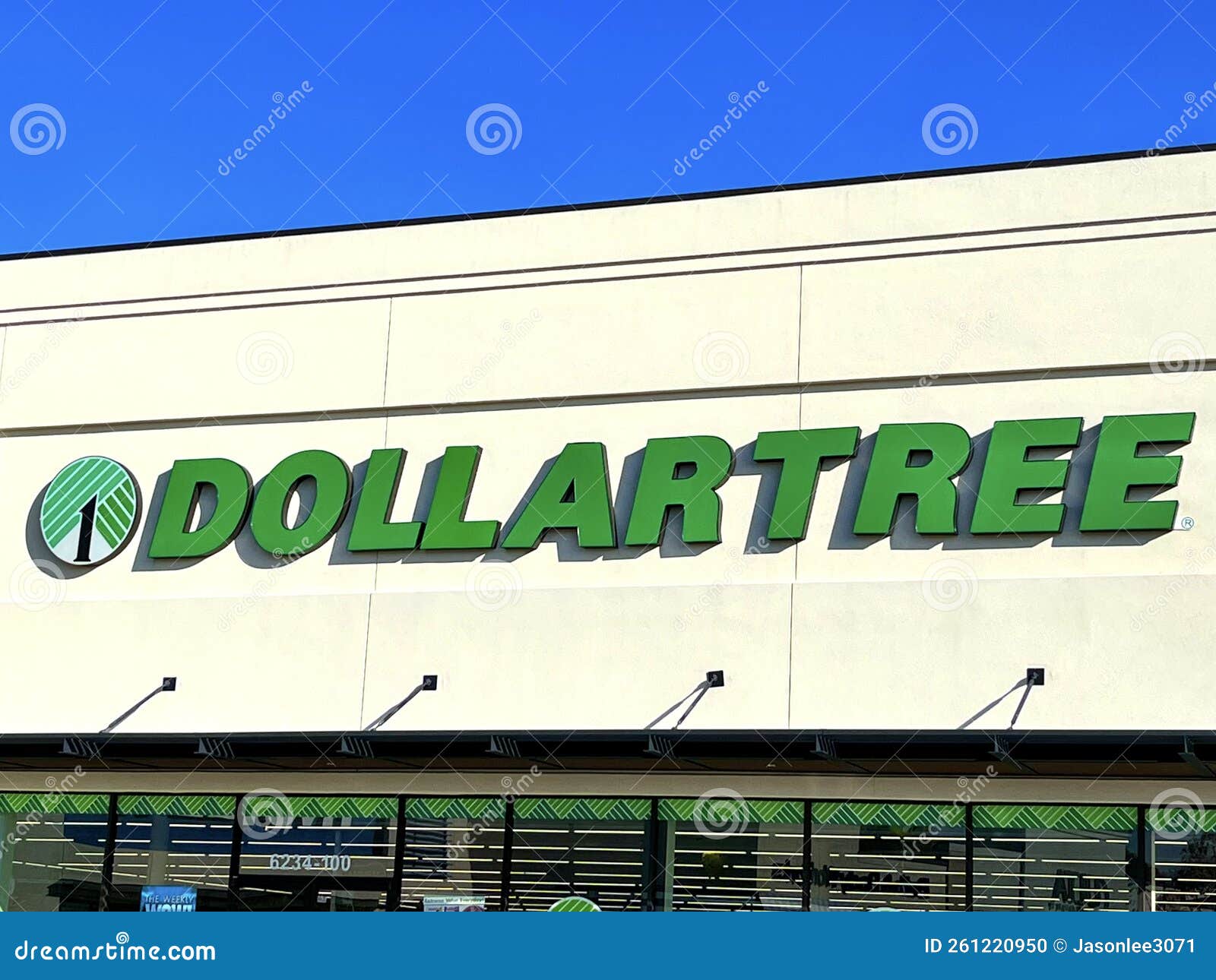 Dollar Tree store editorial image. Image of dollar, building - 261220950