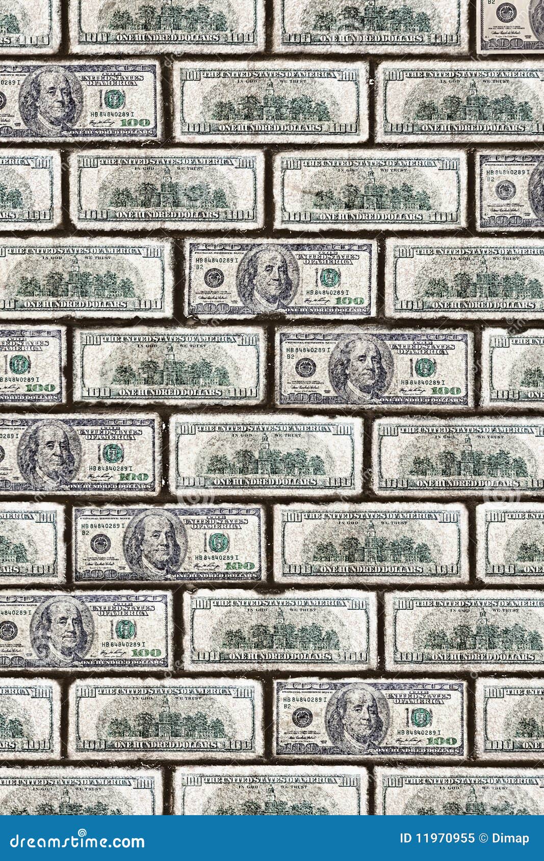 Dollar wall stock image. Image of brick, brickwork, texture - 11970955