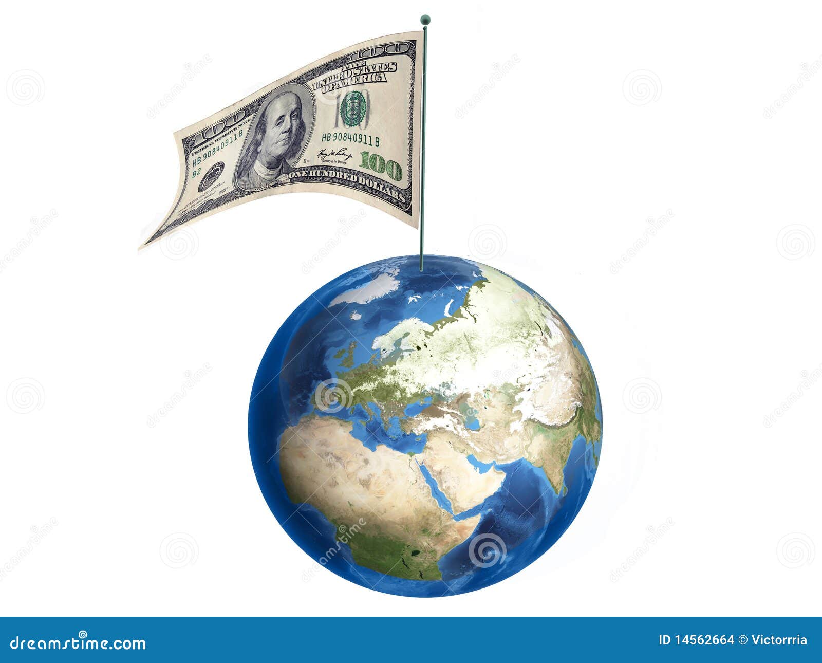 Dollar, Which Today Unites the Whole World Stock Photo - Image of ...