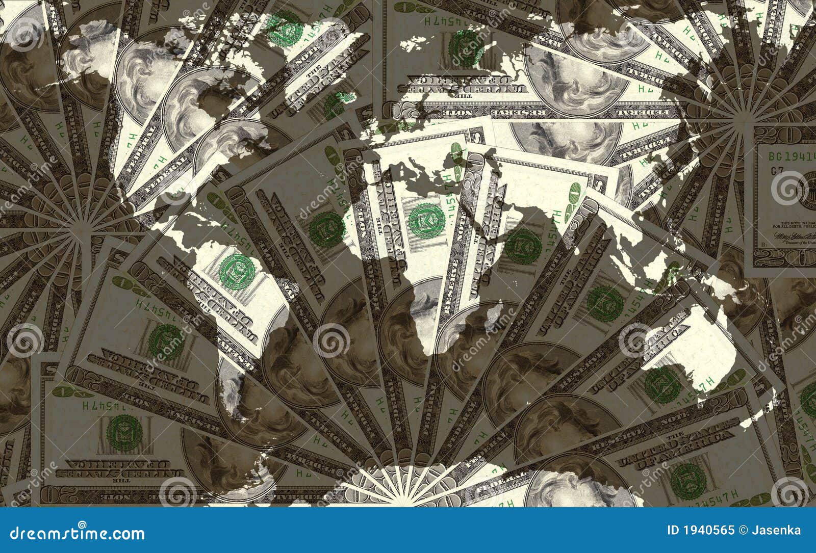 Dollar world stock image. Image of continent, bank, africa - 1940565