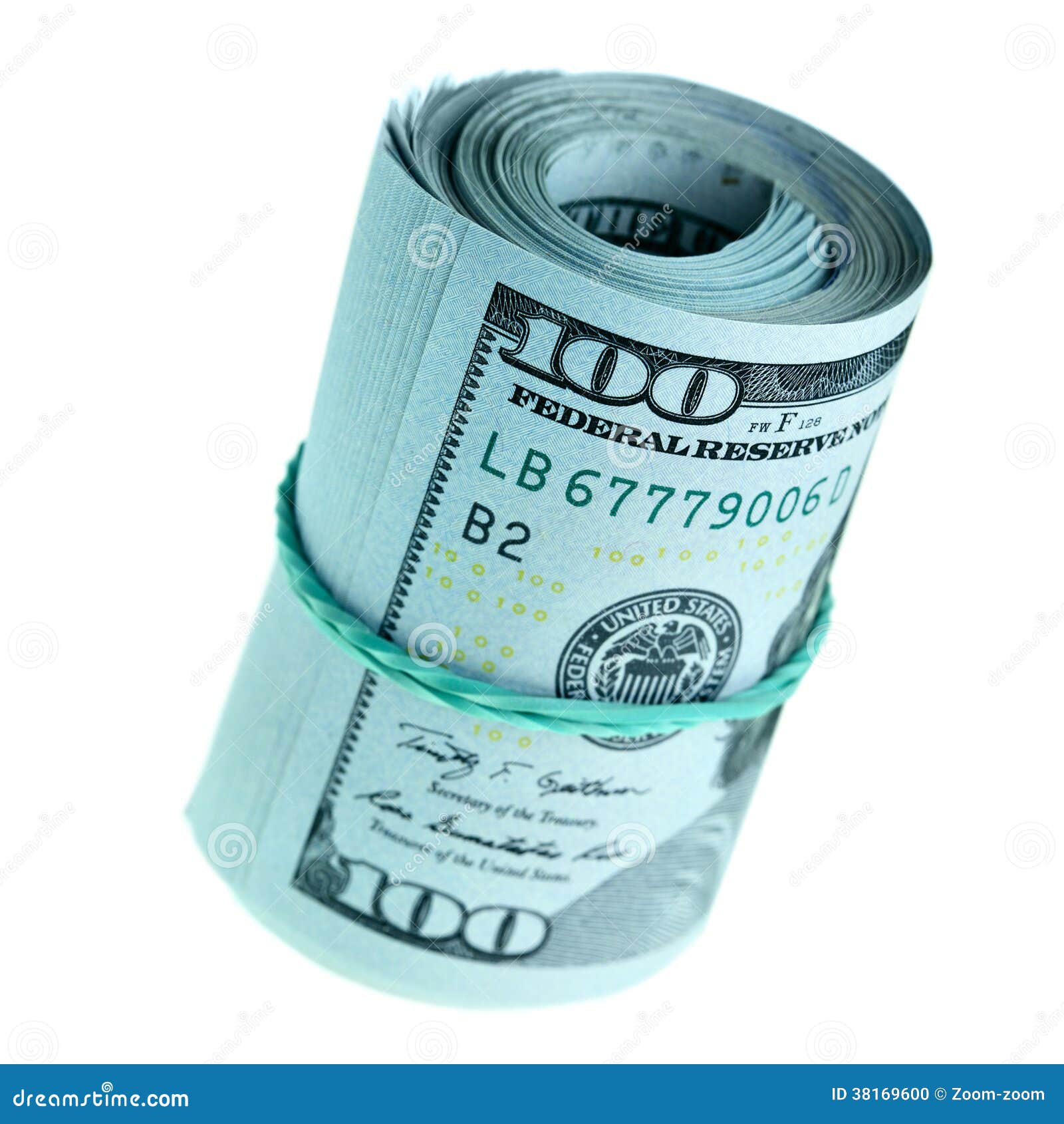 Dollars stock photo. Image of banknote, economy, roll - 38169600