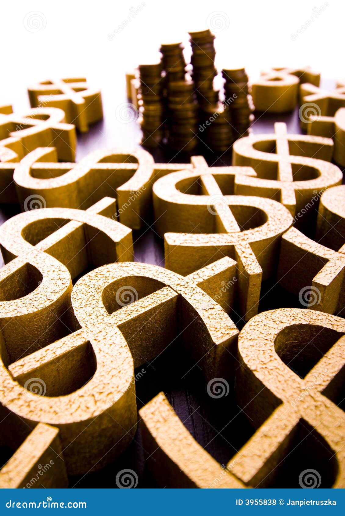 Dollars stock photo. Image of dollar, coin, america, currencies - 3955838