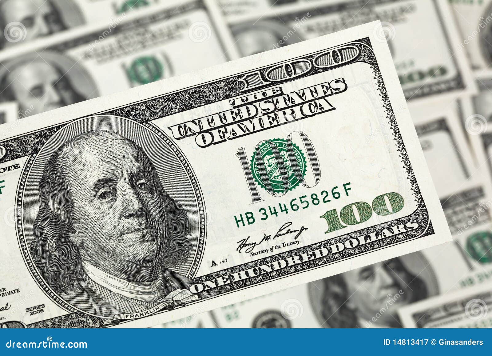 Dollars. American Bank Notes Stock Image - Image of money, bills: 14813417