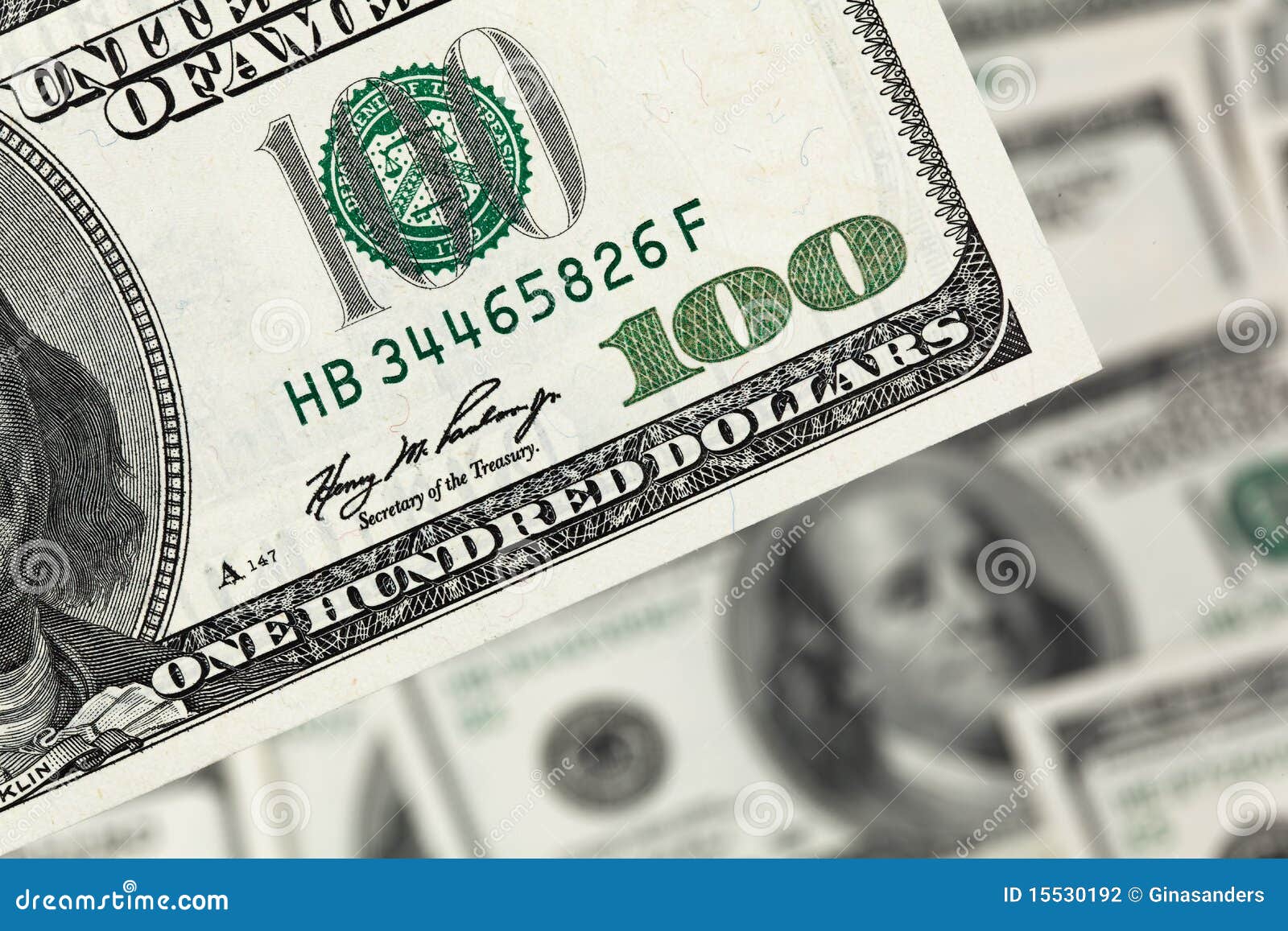 Dollars. American Bank Notes Stock Photo - Image of pile, bill: 15530192