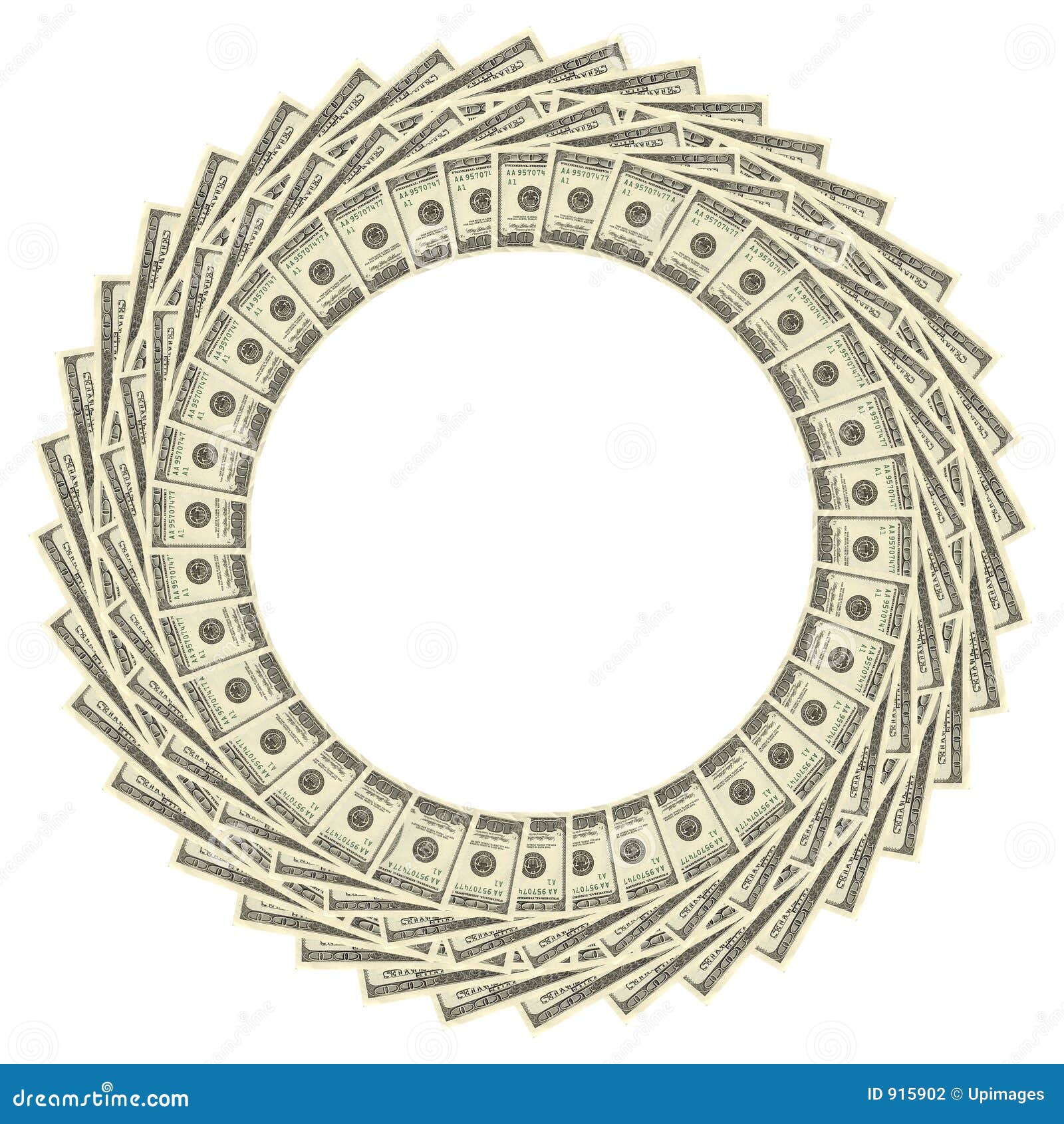 Dollars Border stock photo. Image of prosperity, border - 915902