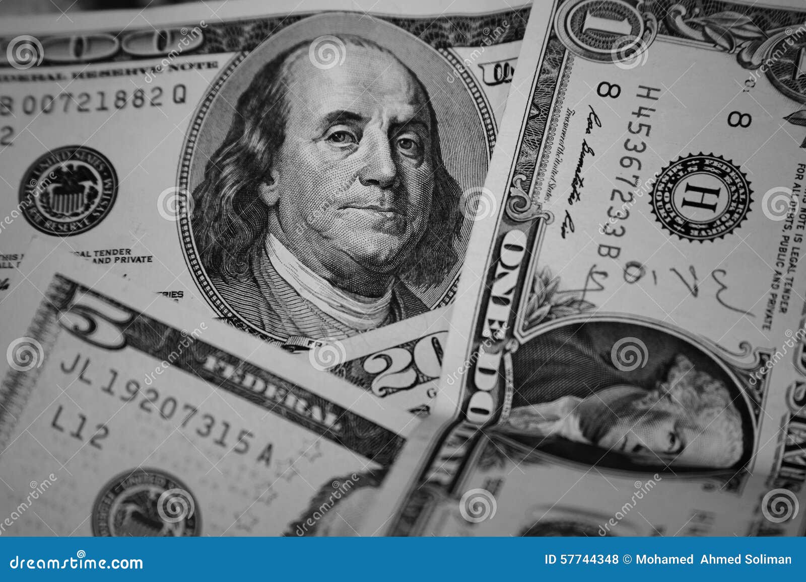 Dollars stock photo. Image of money, cash, financial - 57744348