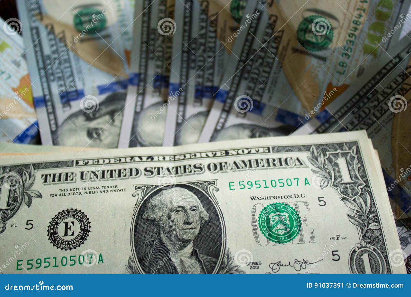 Dollars stock image. Image of onedollarbill, bill, currencies - 91037391