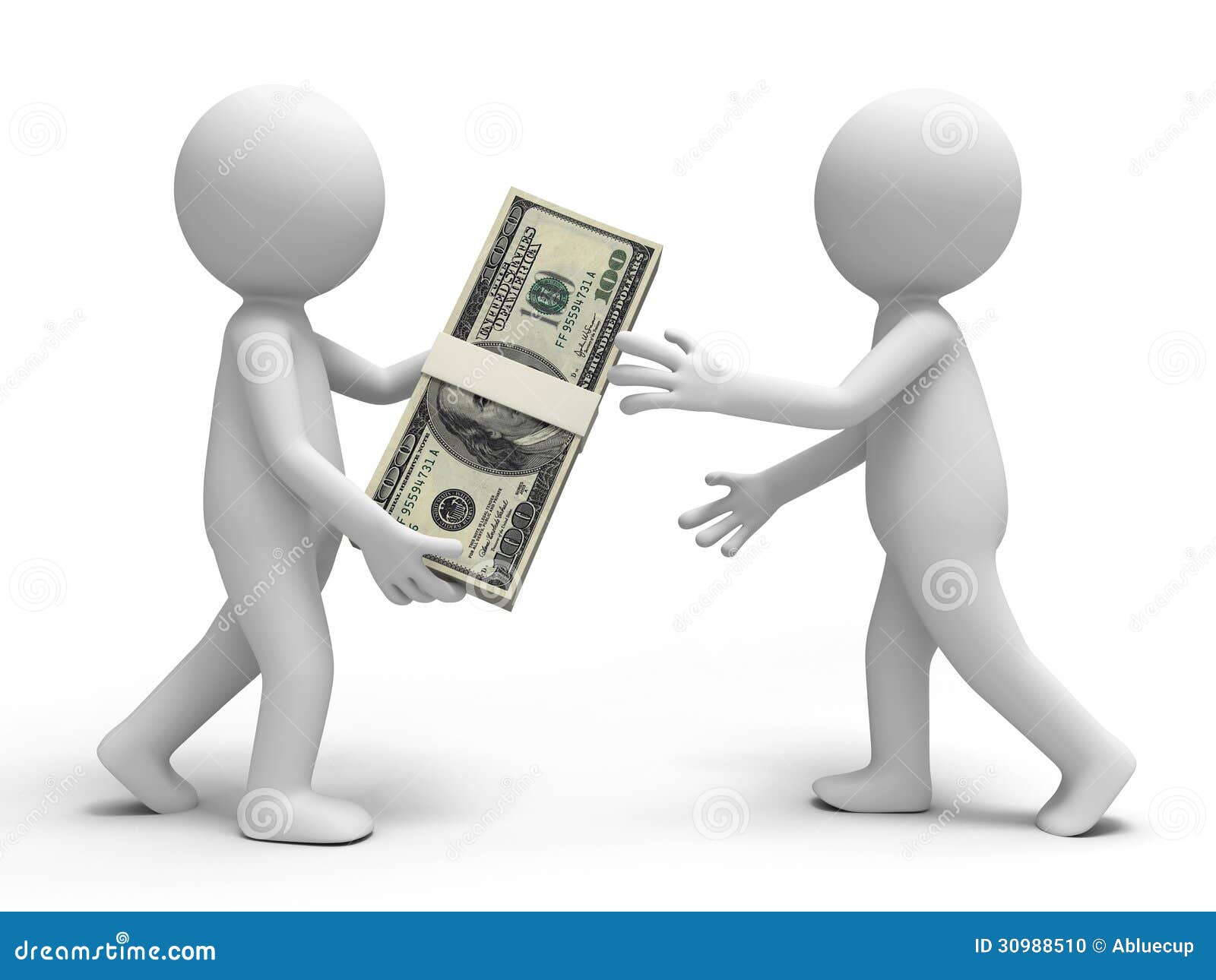 Dollars stock illustration. Illustration of money, bill - 30988510