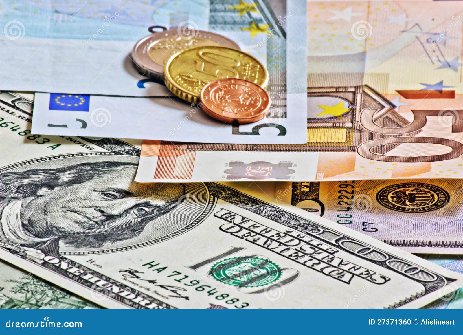 Dollars Euro Czech Money Stock Photos - Free & Royalty-Free Stock ...