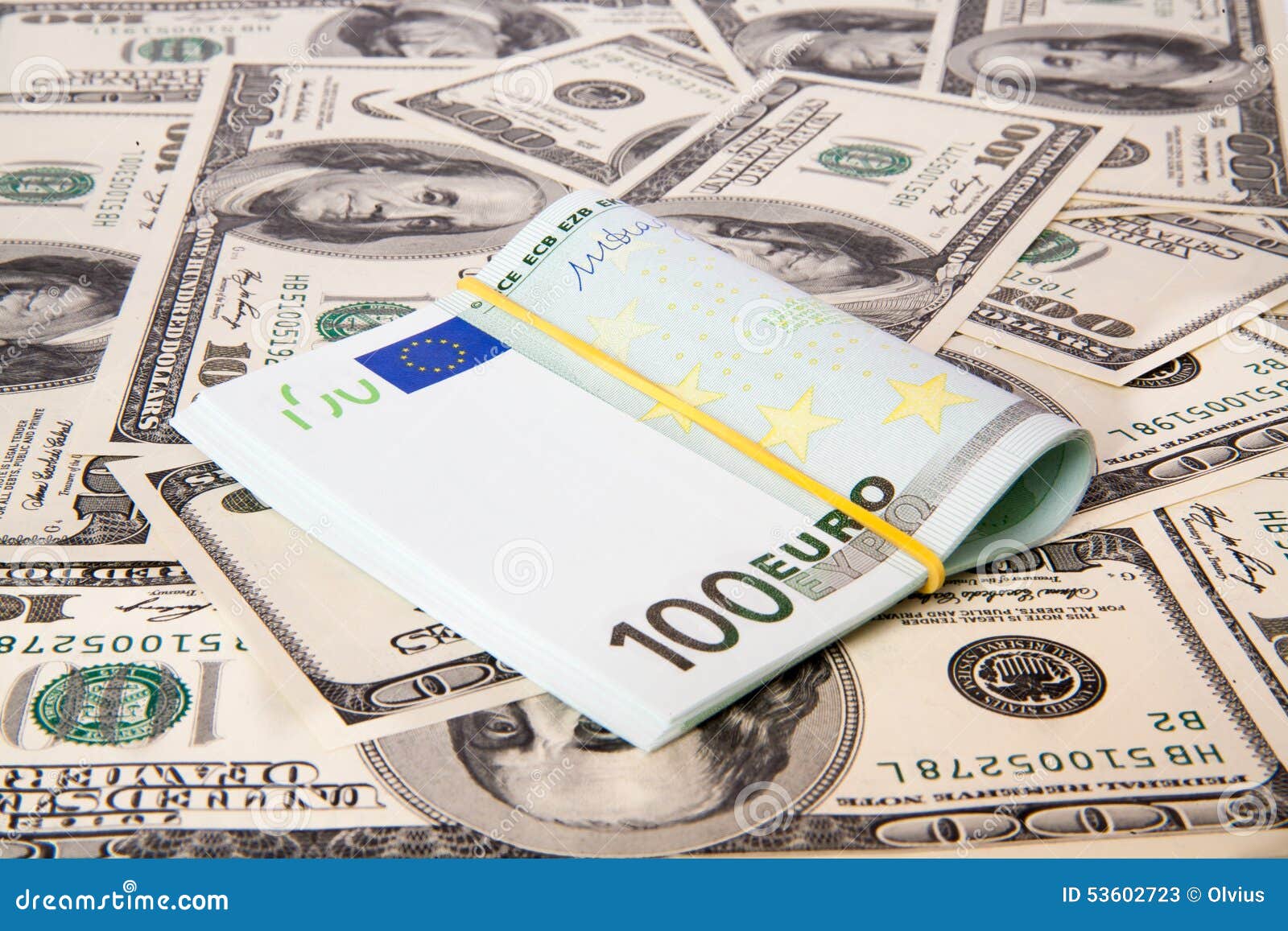 Dollars and euro stock image. Image of dola, bunch, capital - 53602723