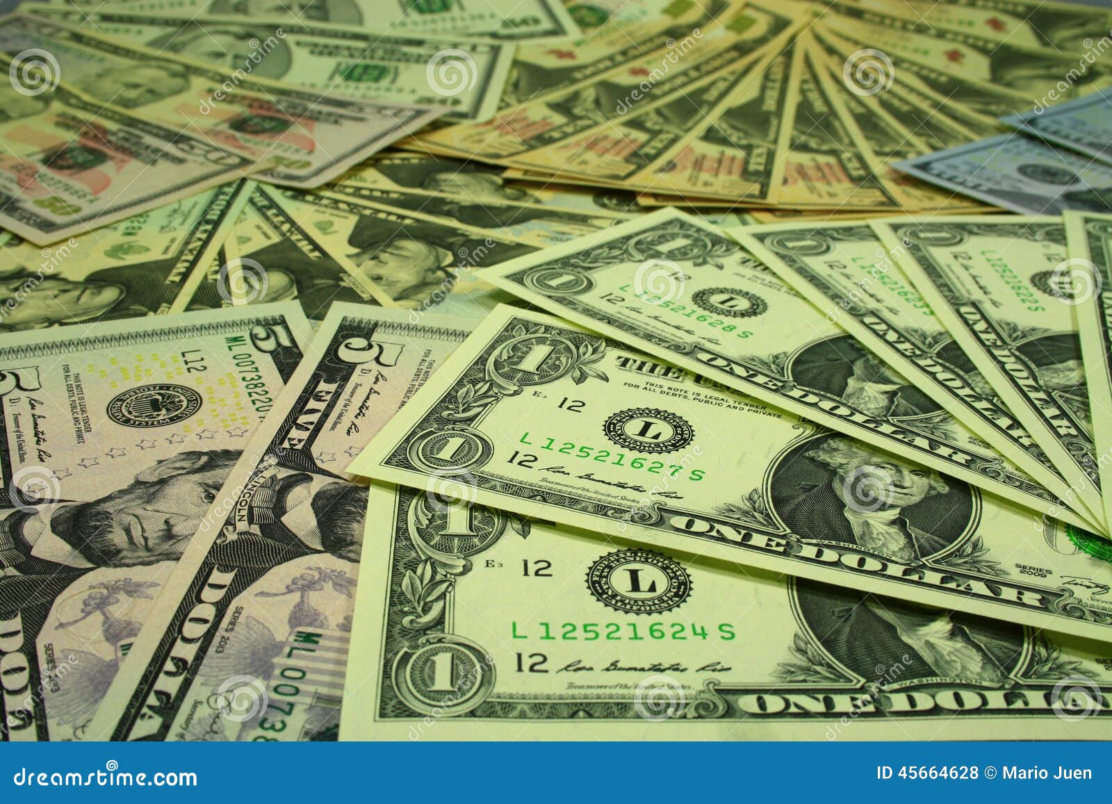 Dollars stock photo. Image of casino, life, game, real - 45664628