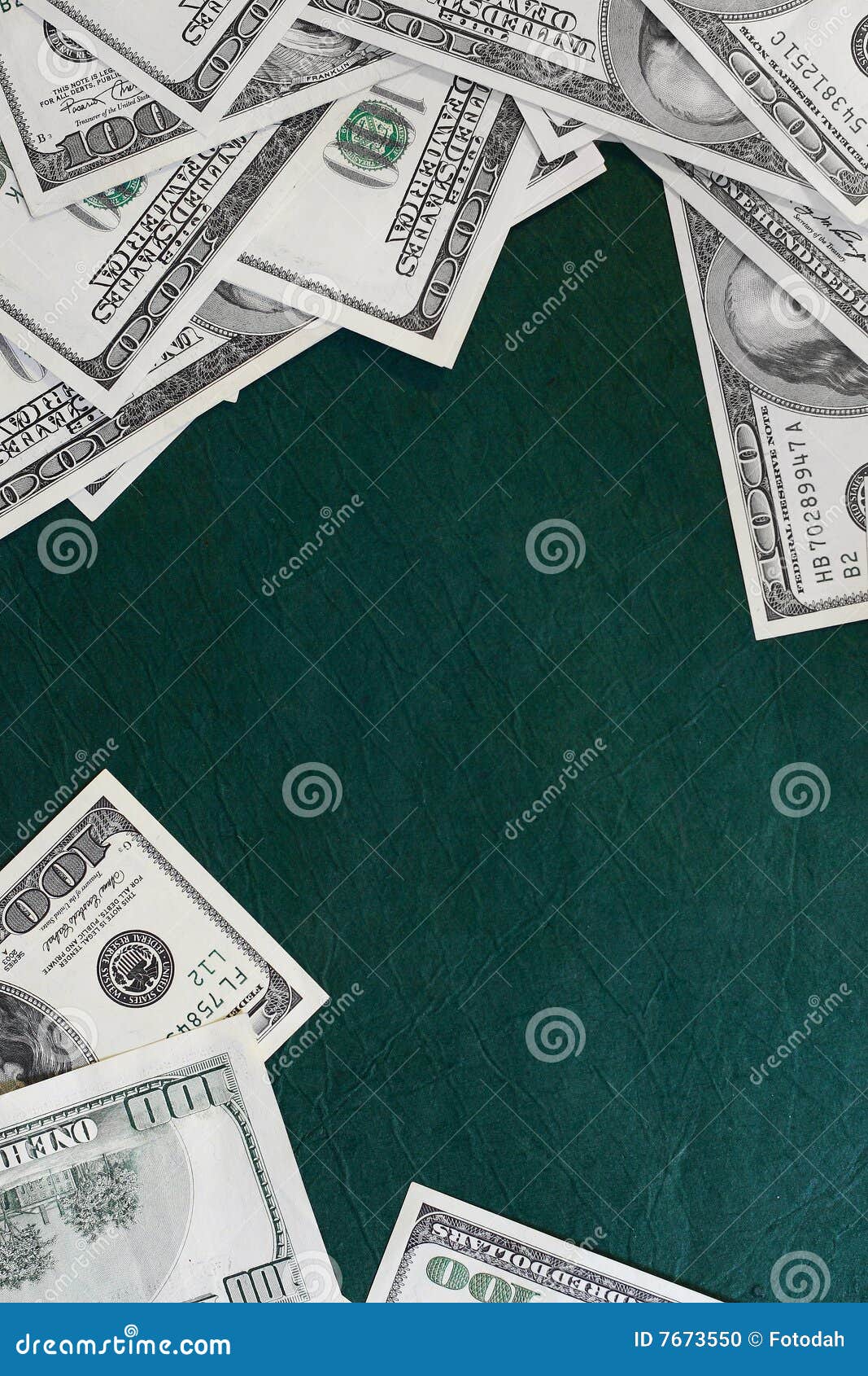 Dollars frame stock photo. Image of abundance, investment - 7673550
