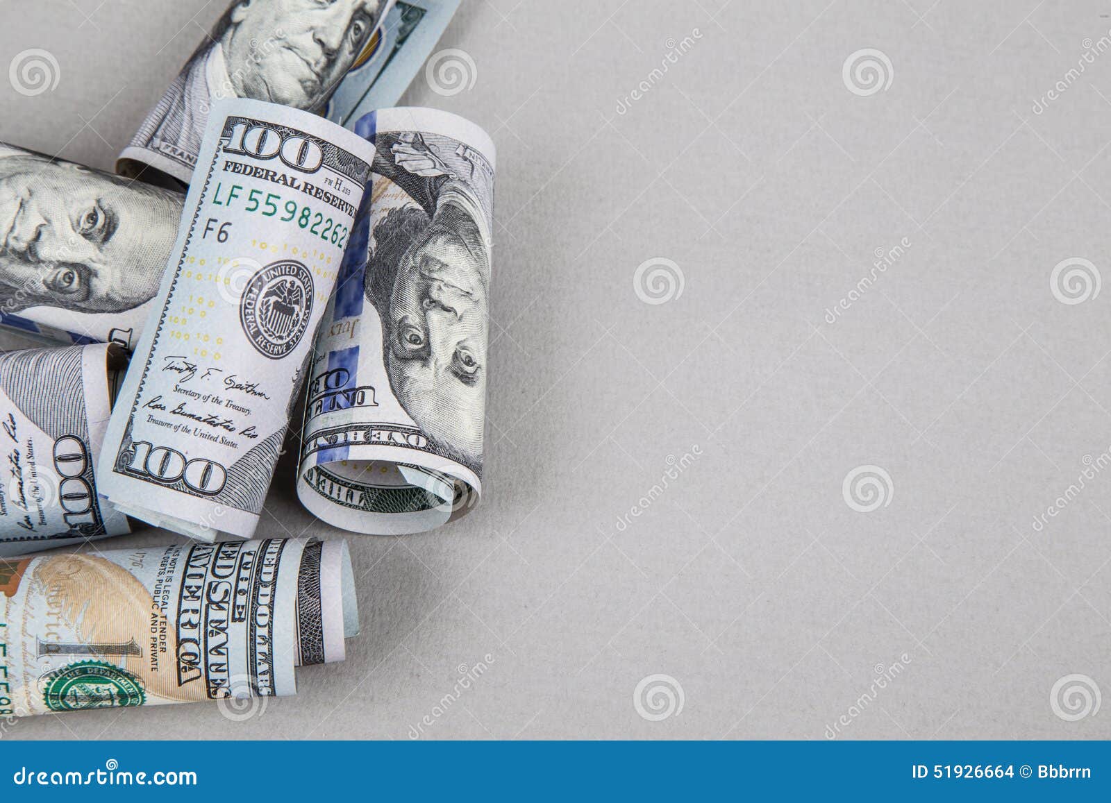 Dollars frame stock photo. Image of banknotes, investment - 51926664