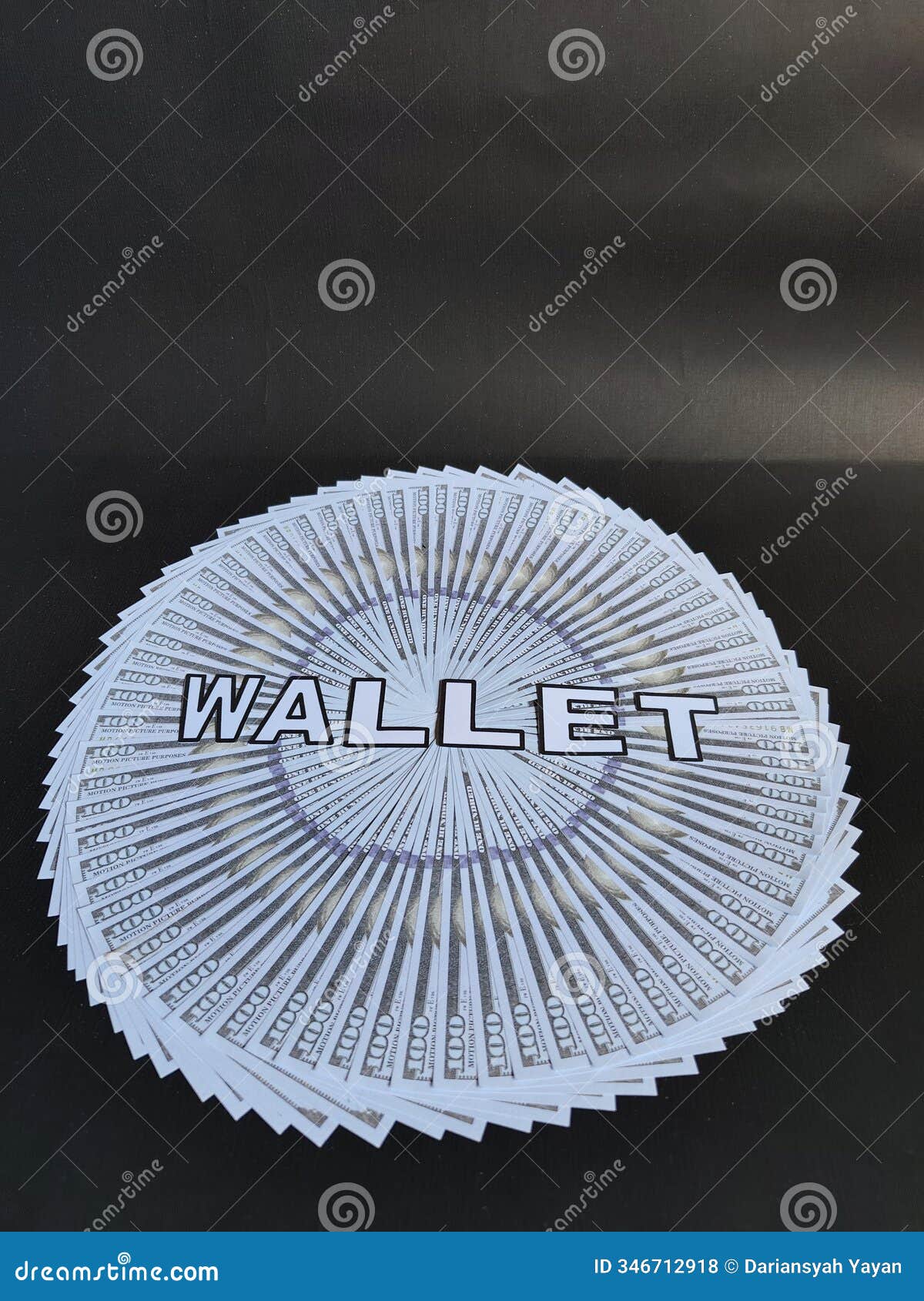 Dollars and Money: a Symbol of Wealth and Financial Prosperity Stock ...