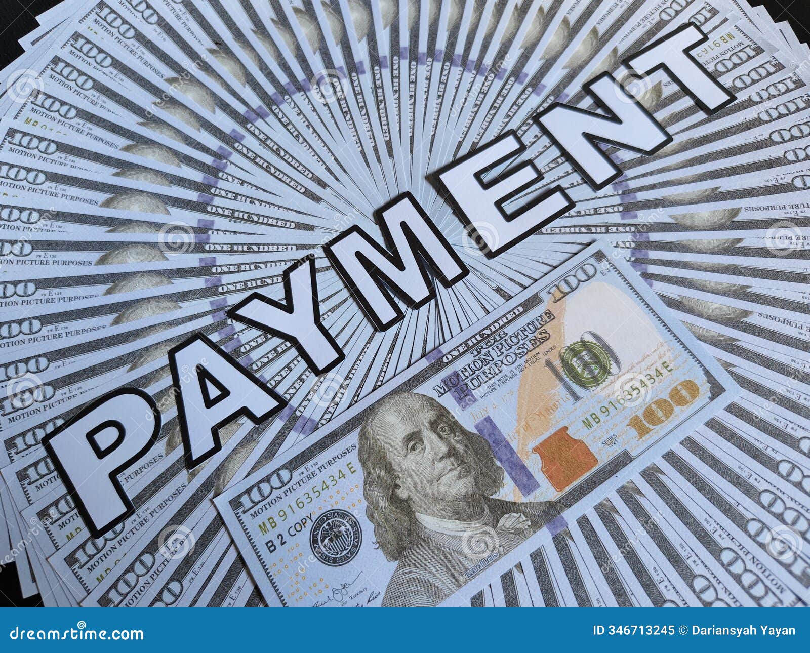 Dollars and Money: a Symbol of Wealth and Financial Prosperity Stock ...