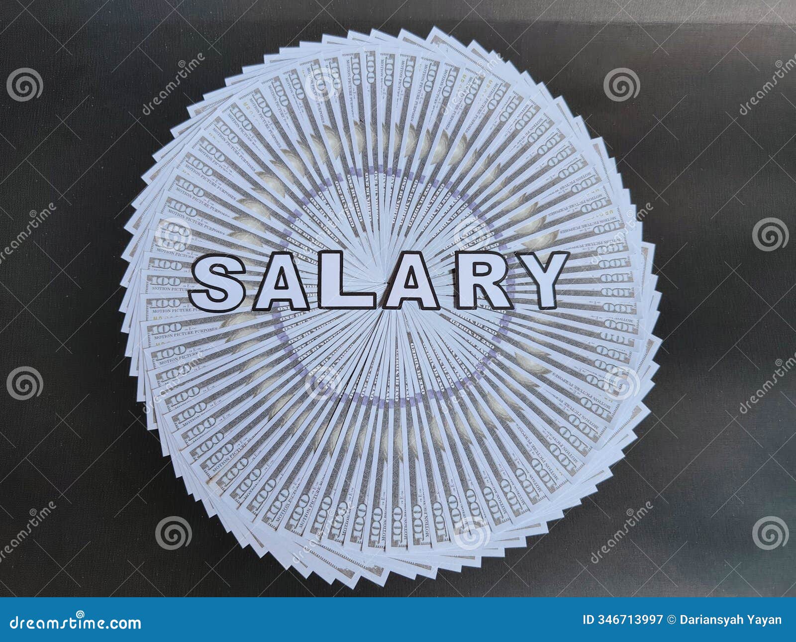 Dollars and Money: a Symbol of Wealth and Financial Prosperity Stock ...