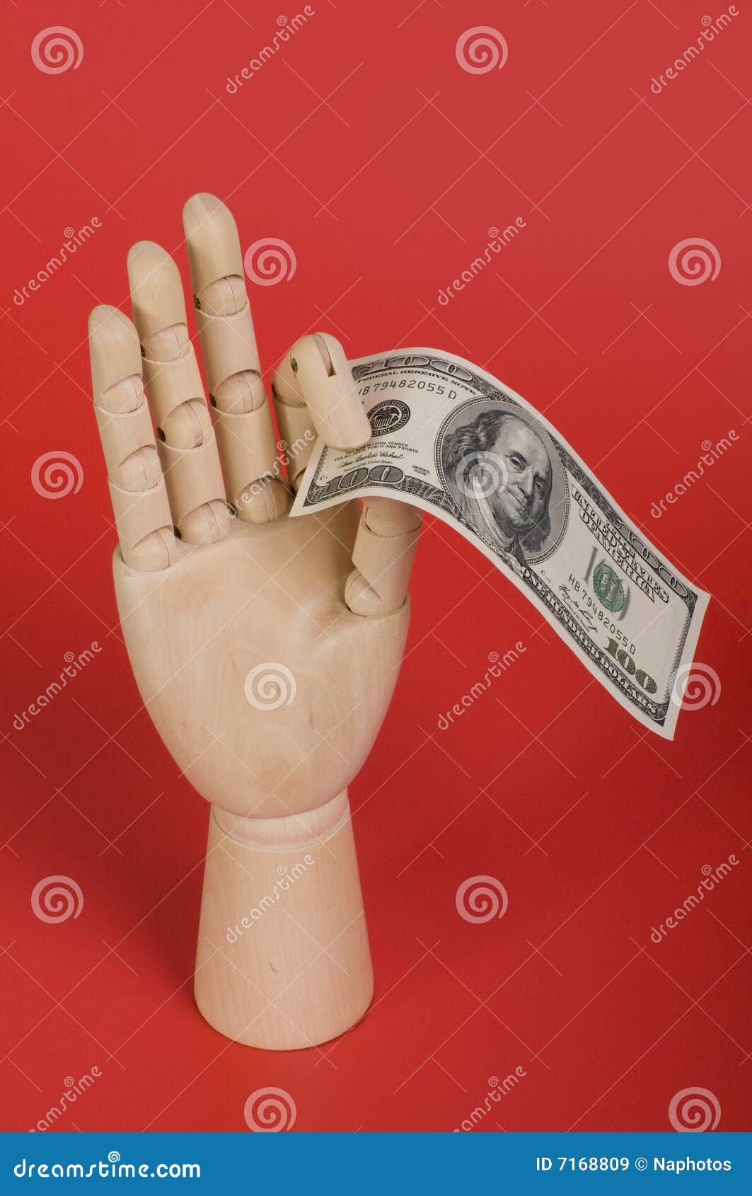 Dollars Note stock image. Image of bubble, hand, exchange - 7168809