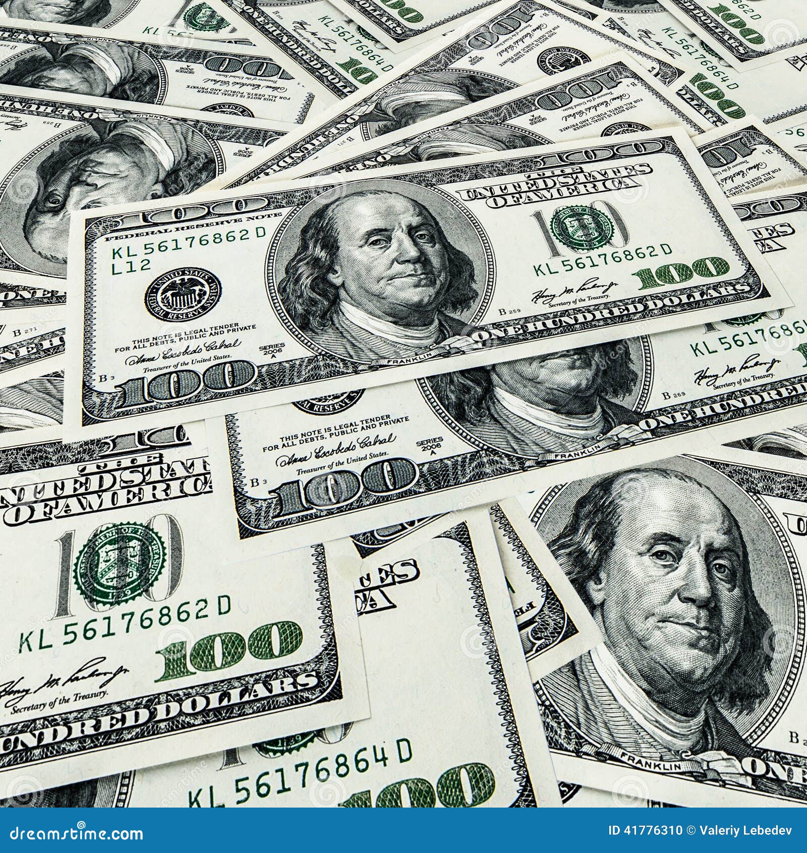 Dollars pile as background stock photo. Image of economy - 41776310