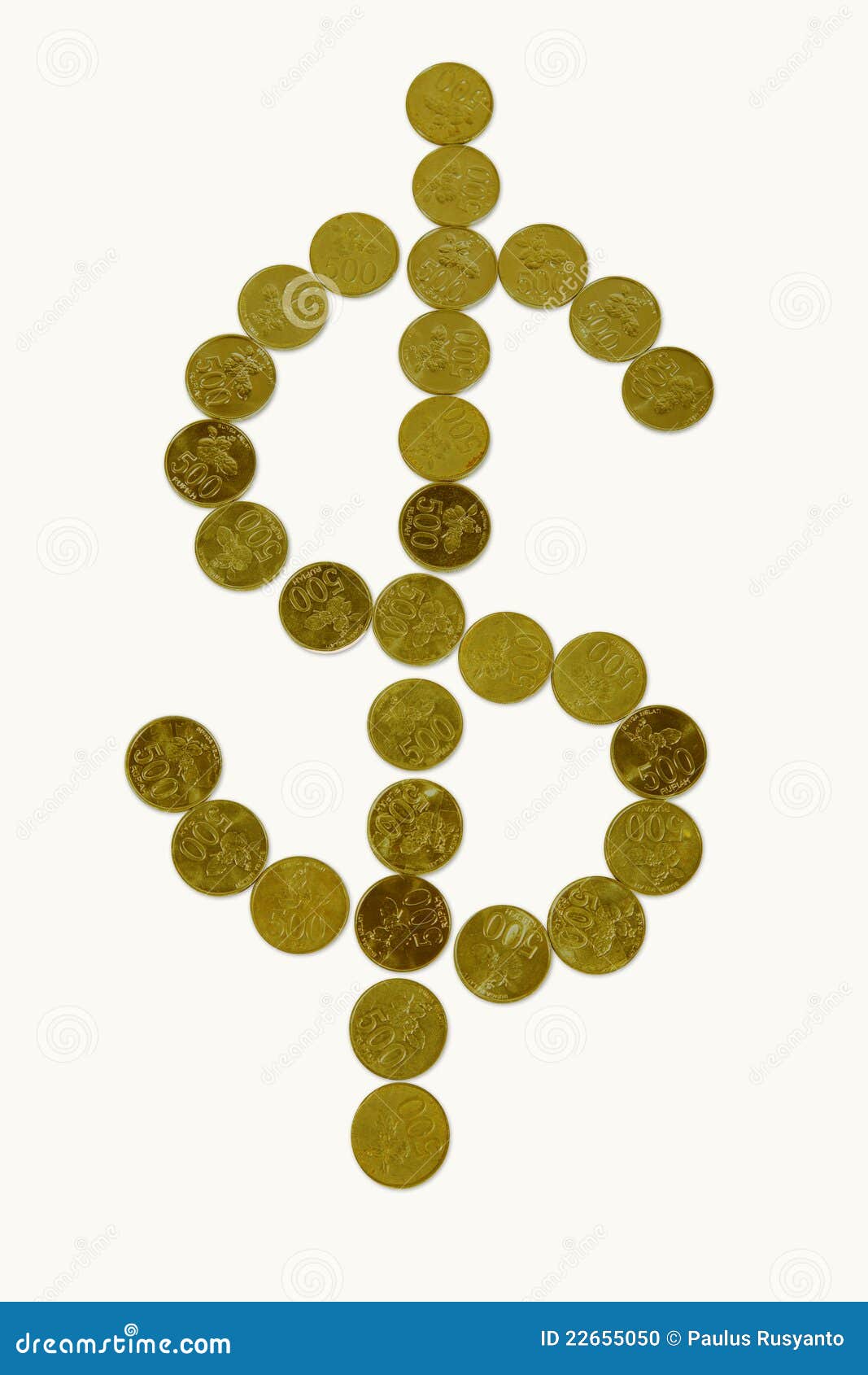 Dollartecken arkivfoto. Bild av cent, stängning, intäkt - 22655050