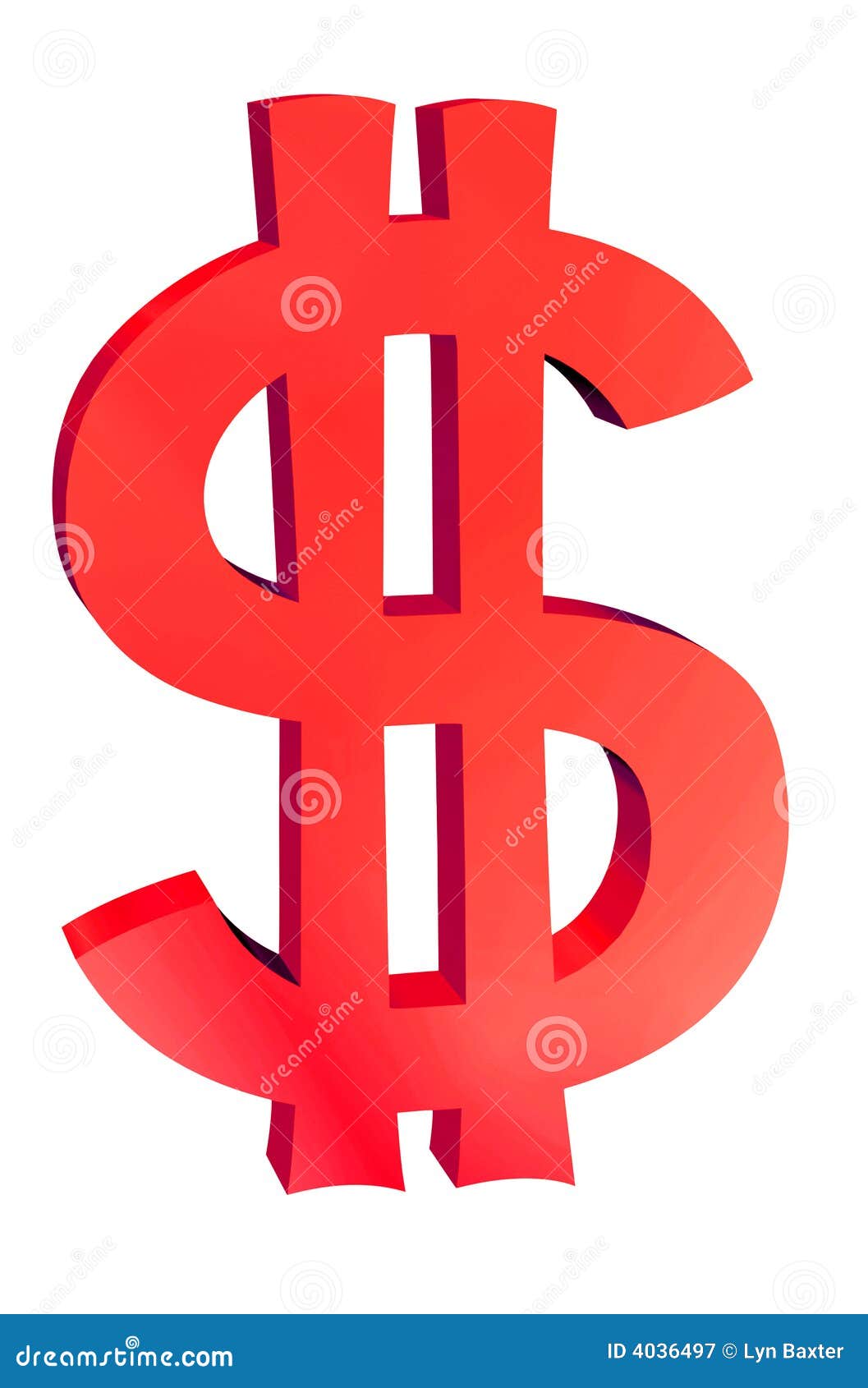 Dollarzeichen stock abbildung. Illustration von finanzierung - 4036497