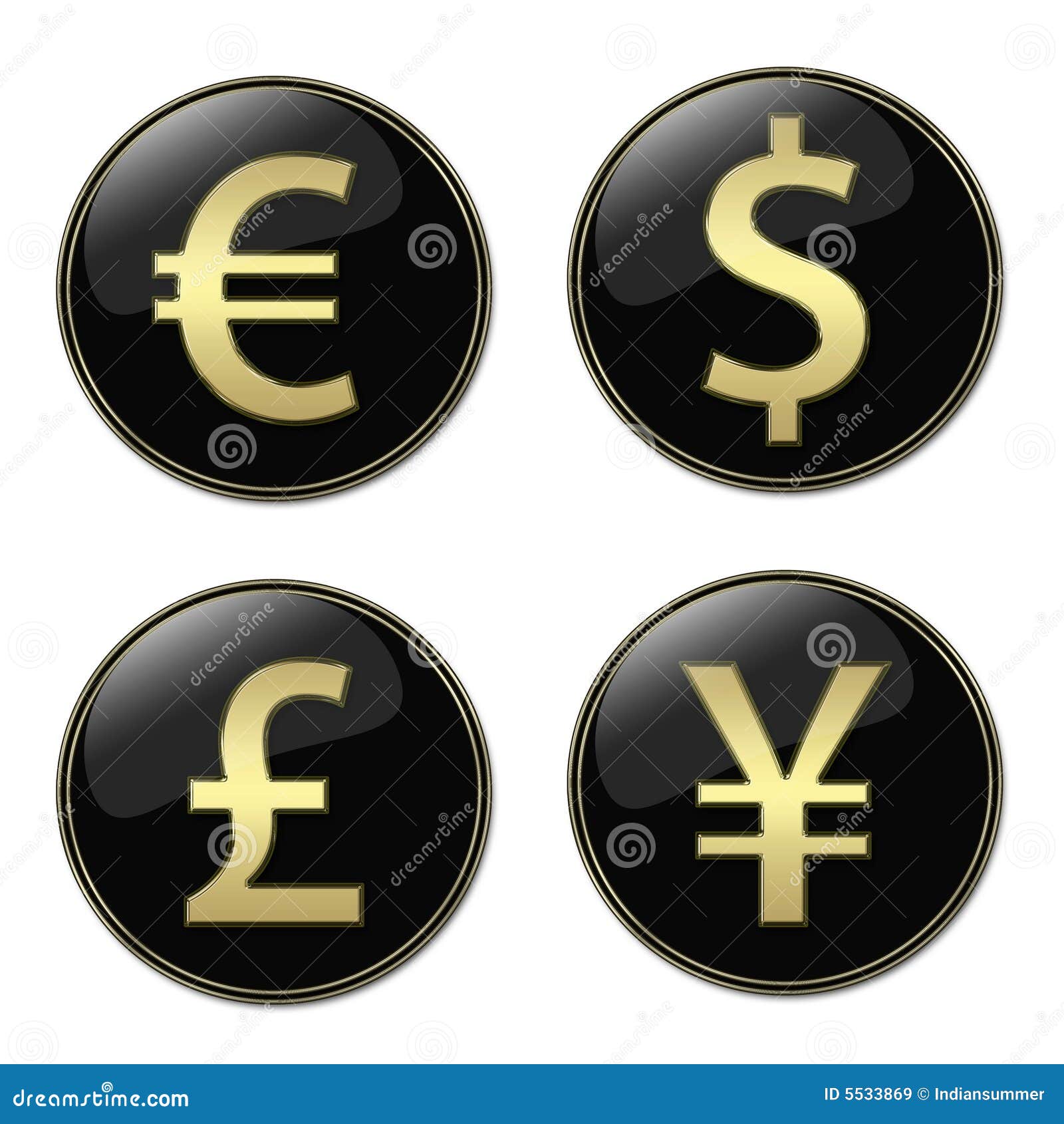 Dollarzeichentasten stock abbildung. Illustration von finanzierung ...