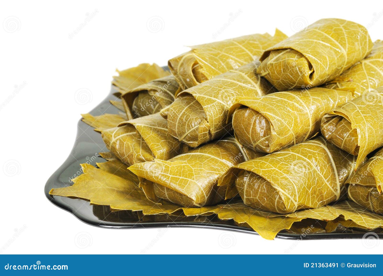 Dolma on a plate stock image. Image of freshness, appetizer - 21363491