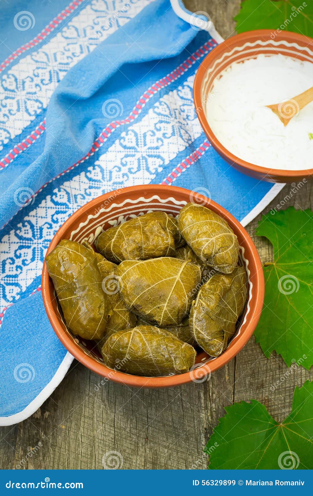 Dolma - a Traditional Greek Dish Stock Image - Image of leaf, cooked ...