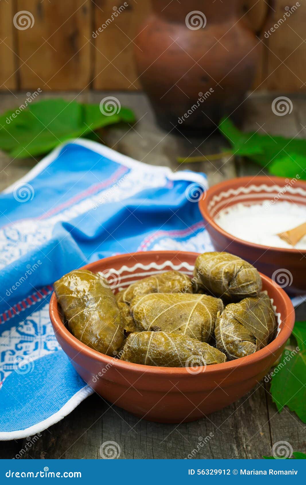 Dolma - a Traditional Greek Dish Stock Photo - Image of rice ...