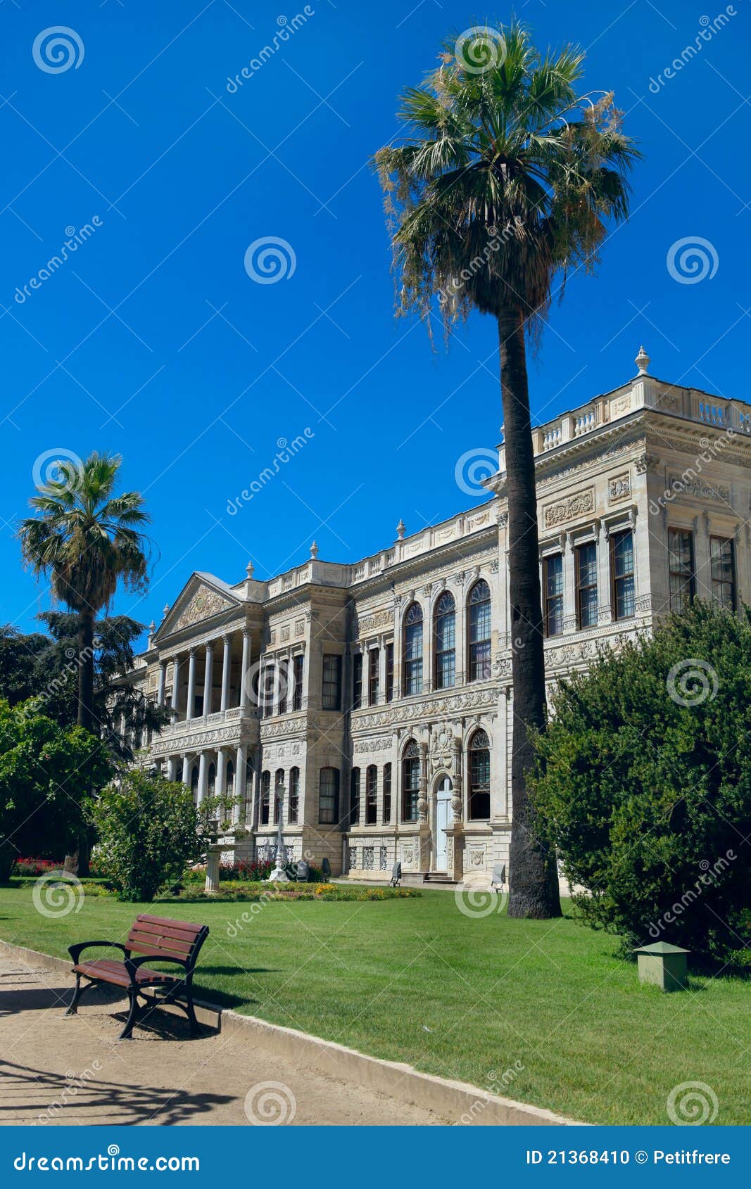 Dolmabahce Palace stock photo. Image of ottoman, city - 21368410