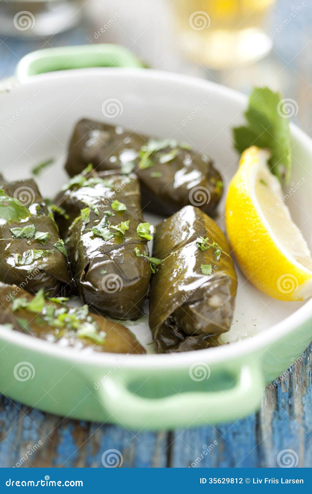 Dolmades stock photo. Image of organic, life, leafs, middle - 35629812